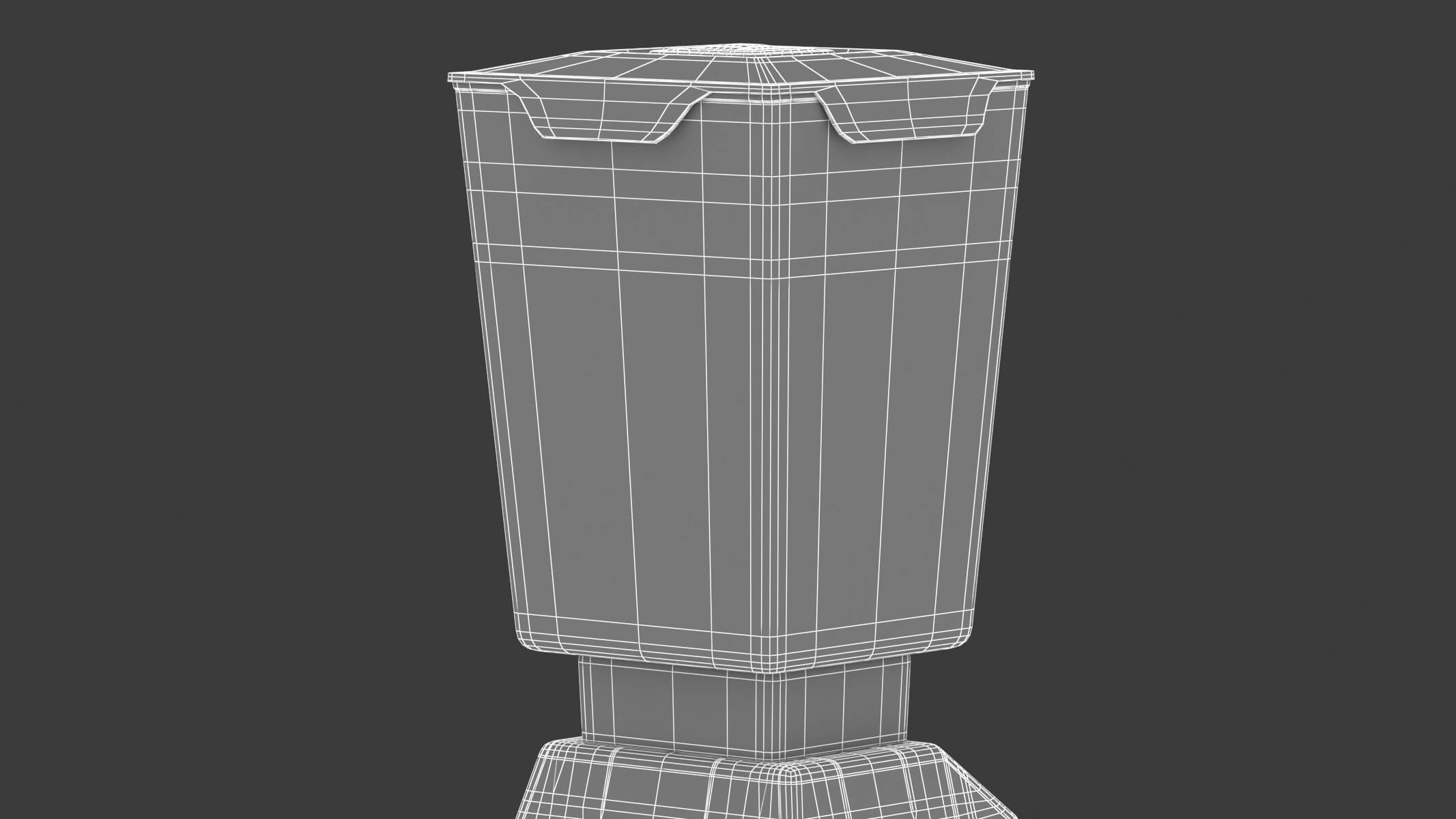 Blendtec Total Classic Original Blender - 3D Model by frezzy