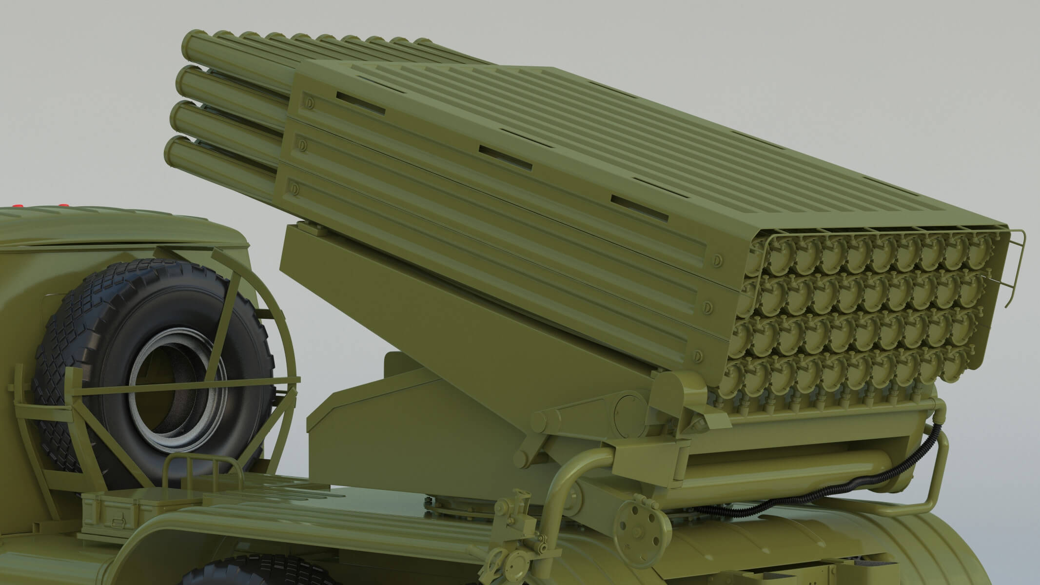 BM-21 Grad 3D Model by frezzy