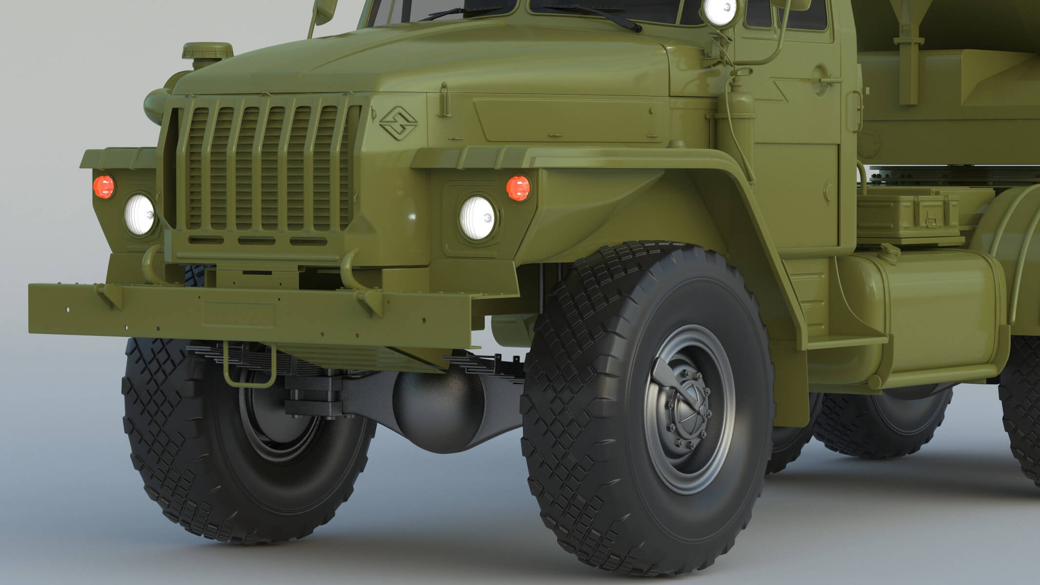 BM-21 Grad 3D Model by frezzy