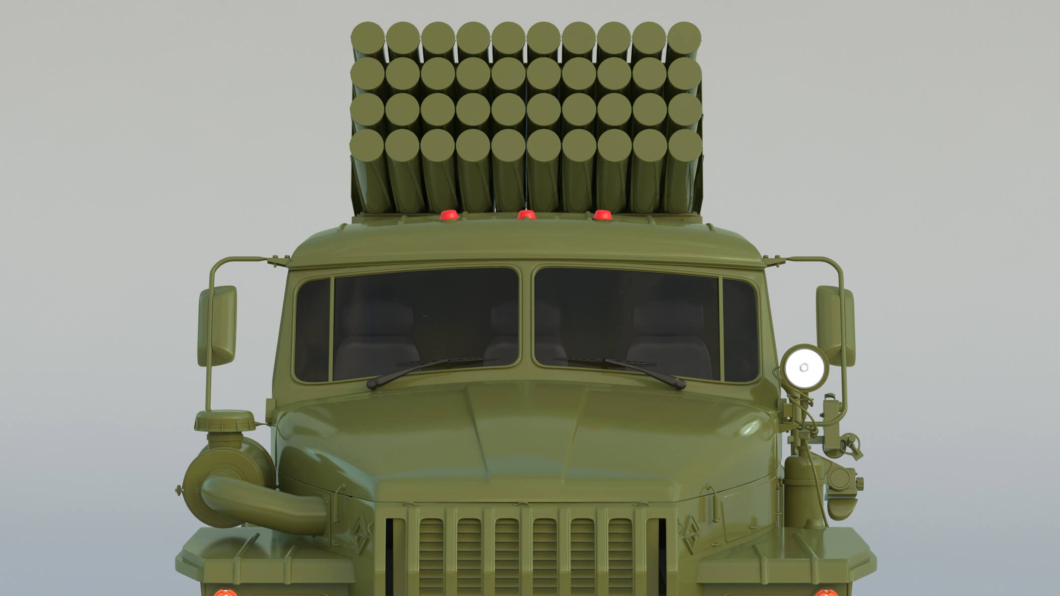 BM-21 Grad 3D Model by frezzy
