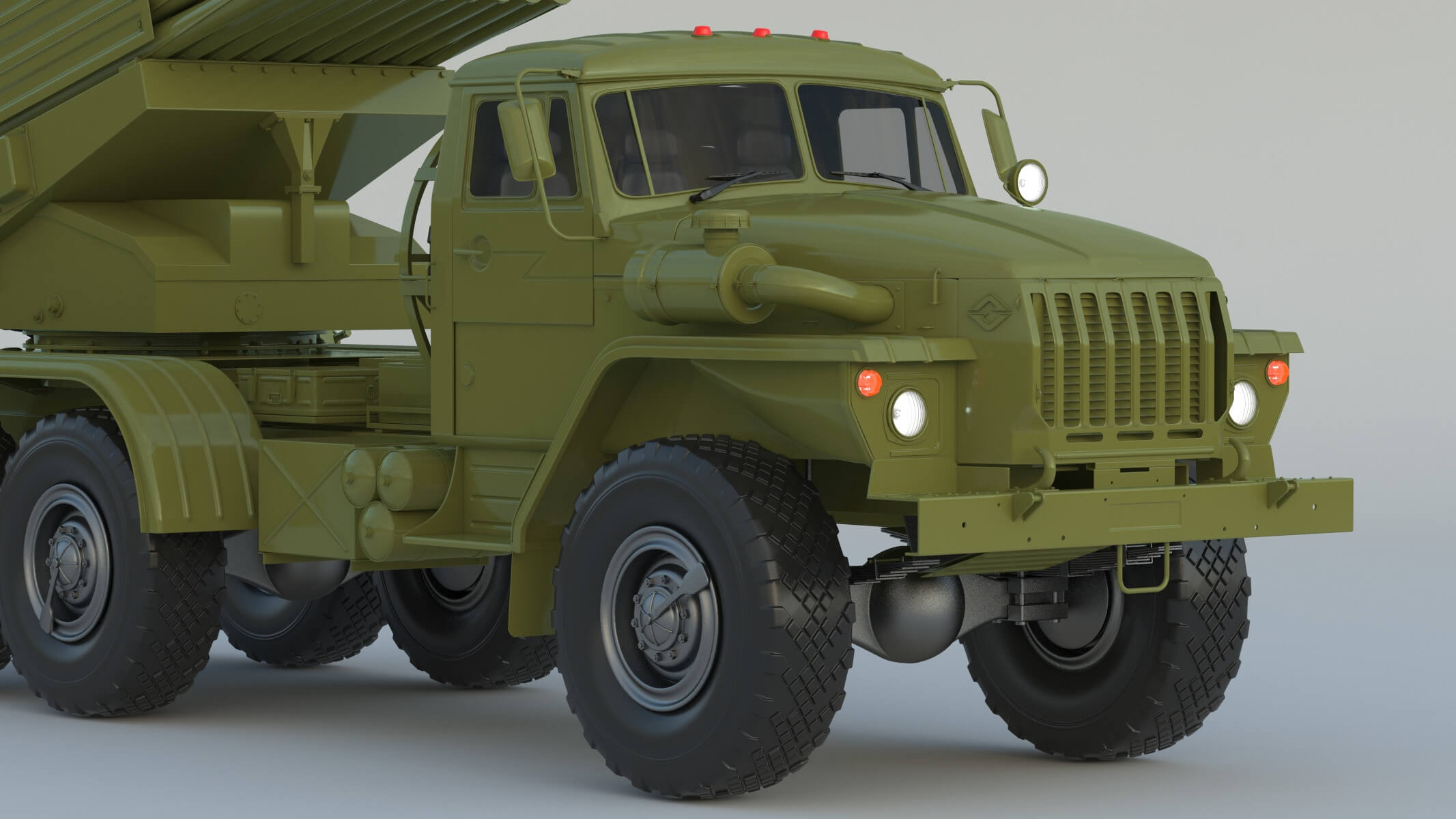 BM-21 Grad 3D Model by frezzy