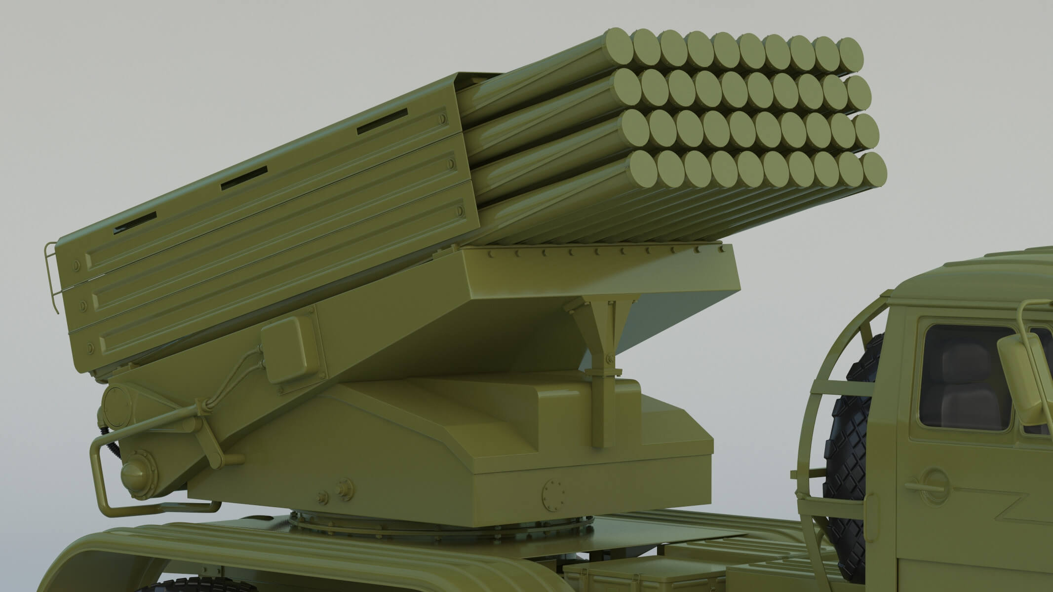BM-21 Grad 3D Model by frezzy