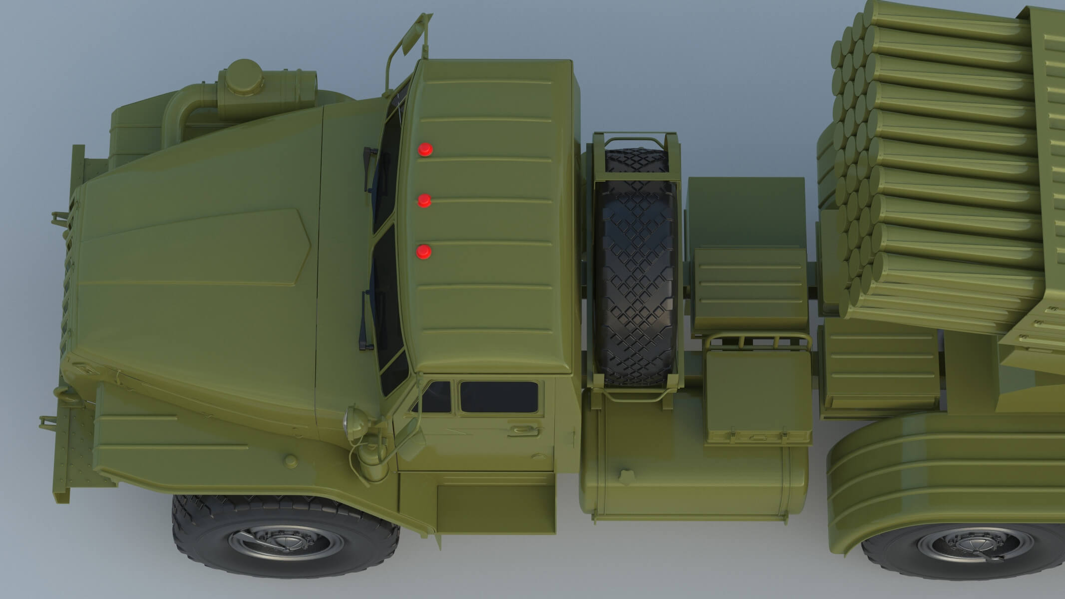 BM-21 Grad 3D Model by frezzy