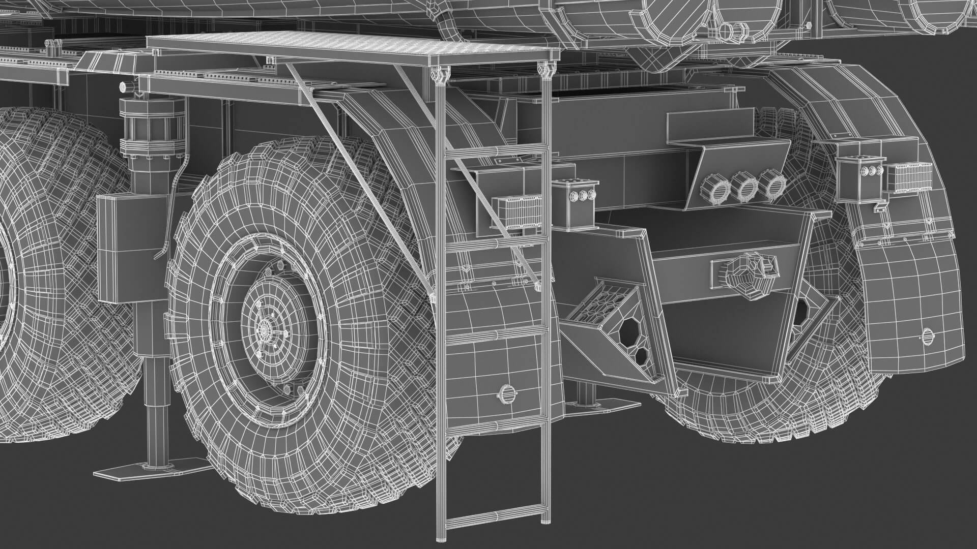BM 30 Smerch Rocket Launcher Camouflage - 3D Model by frezzy