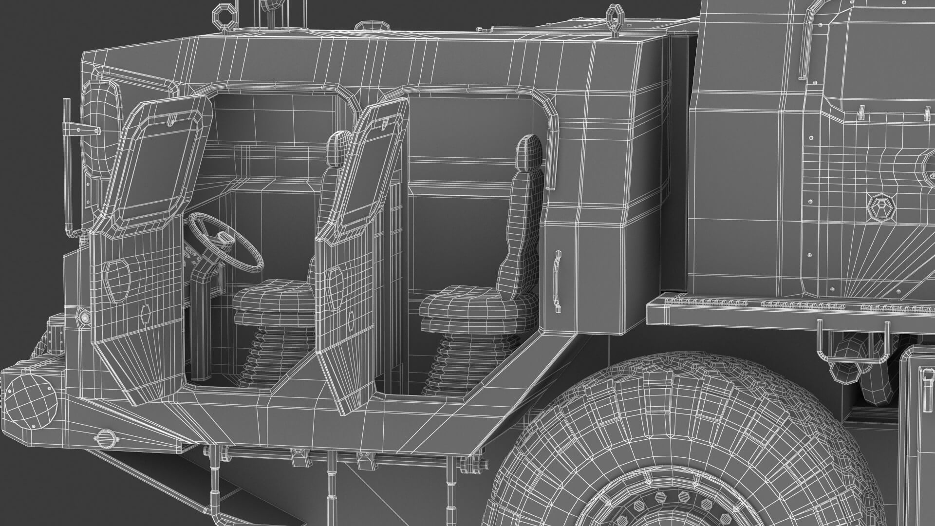 BM 30 Smerch Rocket Launcher Camouflage - 3D Model by frezzy