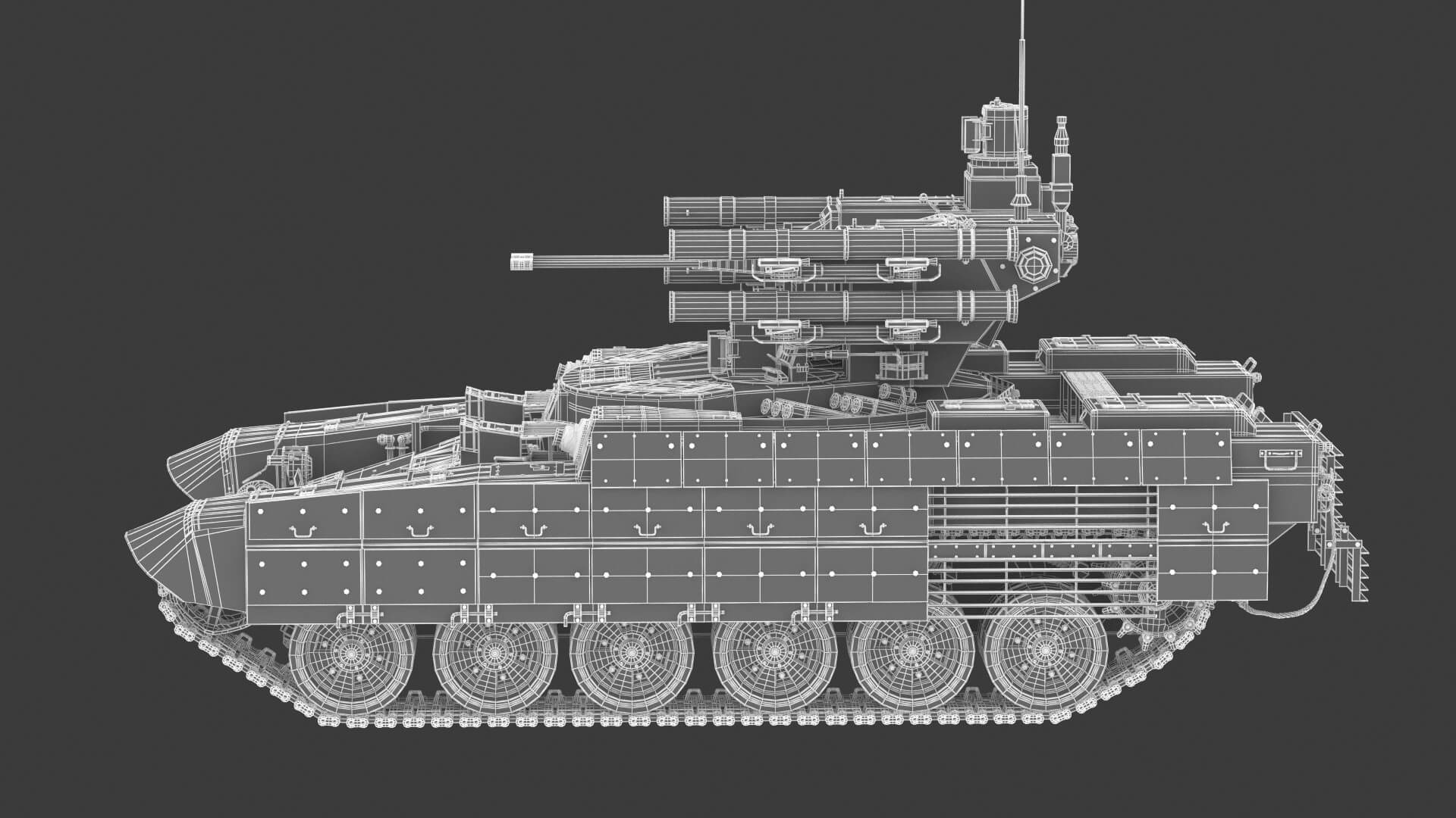 BMPT Terminator - 3D Model by frezzy