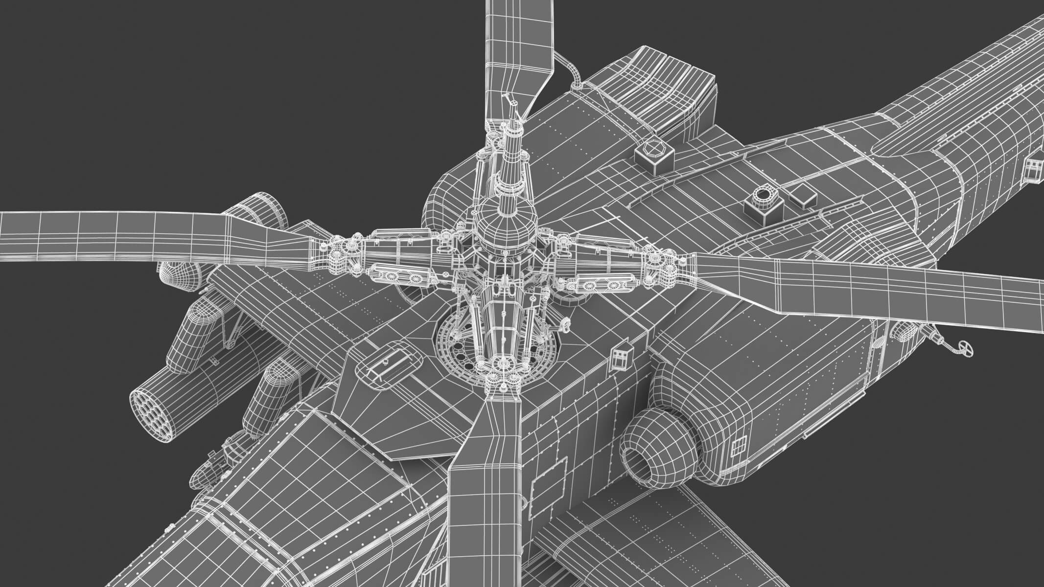 Boeing AH-64 Apache 3D Model by frezzy