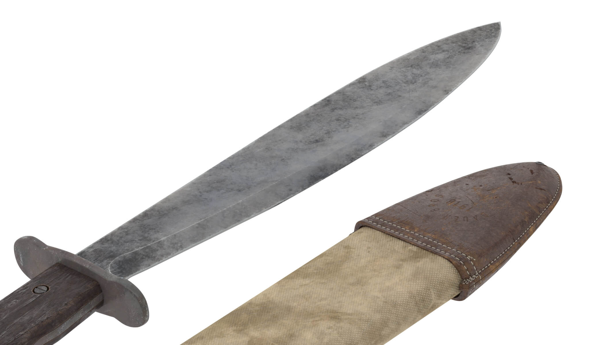 Bolo Knife - 3D Model by frezzy
