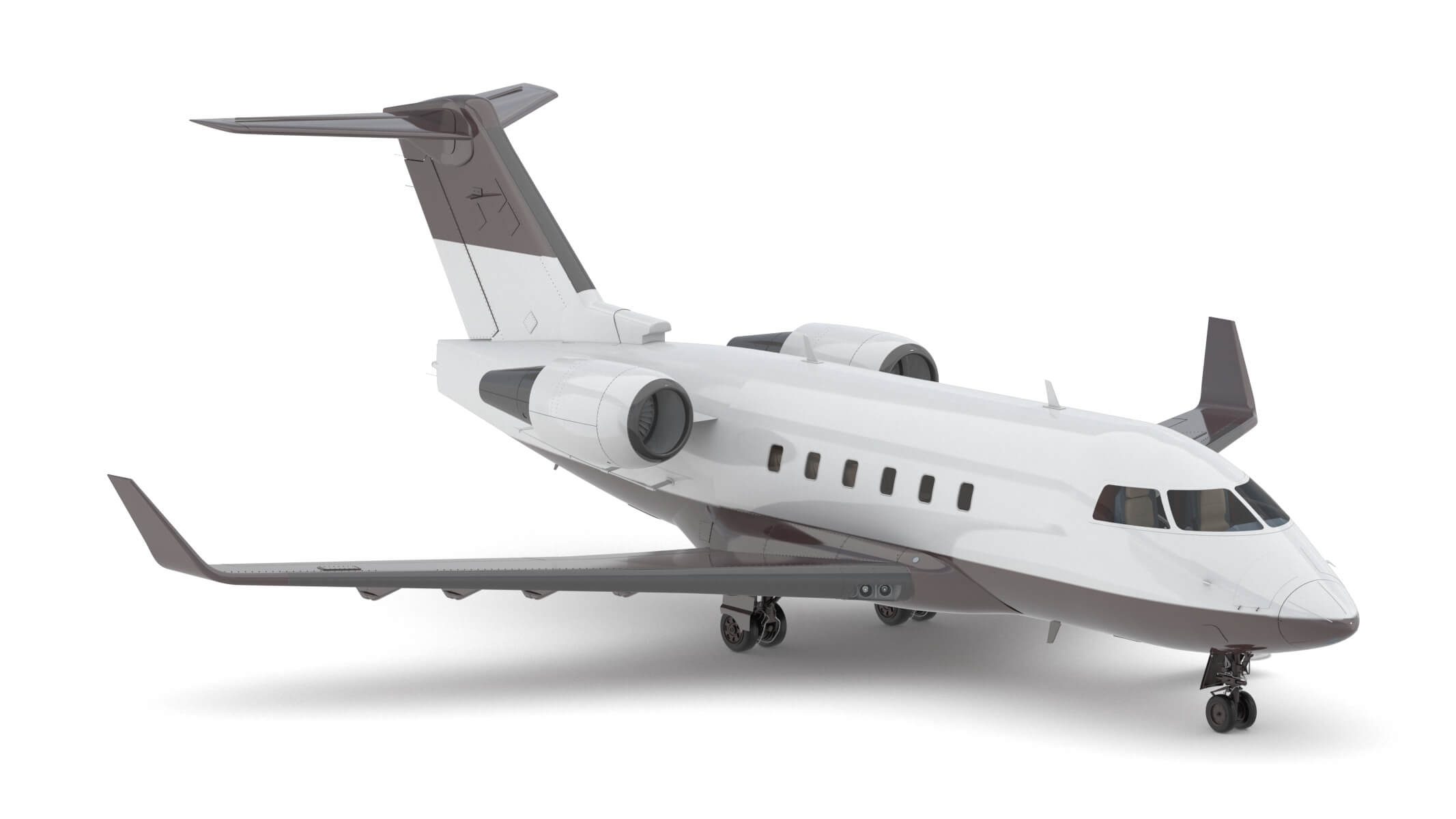 Bombardier Challenger 600 - 3D Model by frezzy