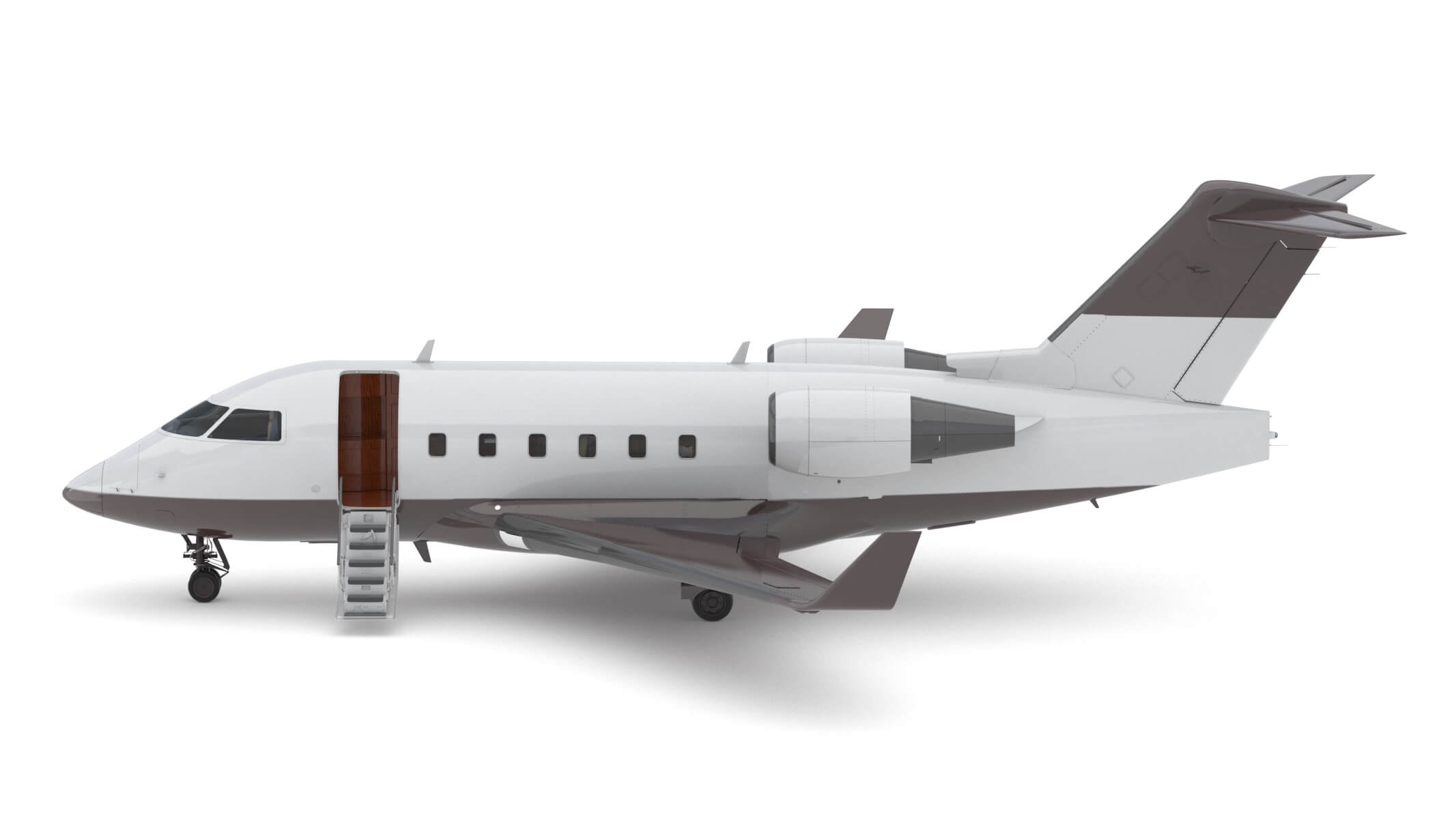 Bombardier Challenger 600 - 3D Model by frezzy