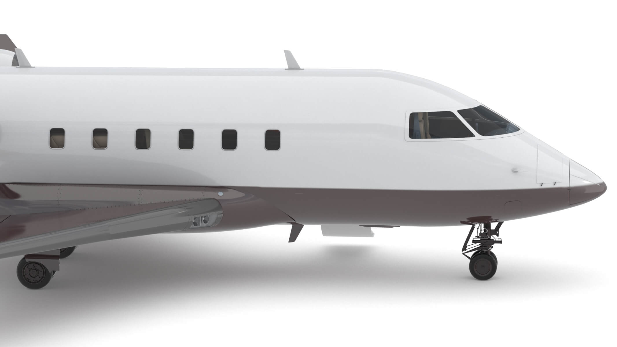 Bombardier Challenger 600 - 3D Model by frezzy