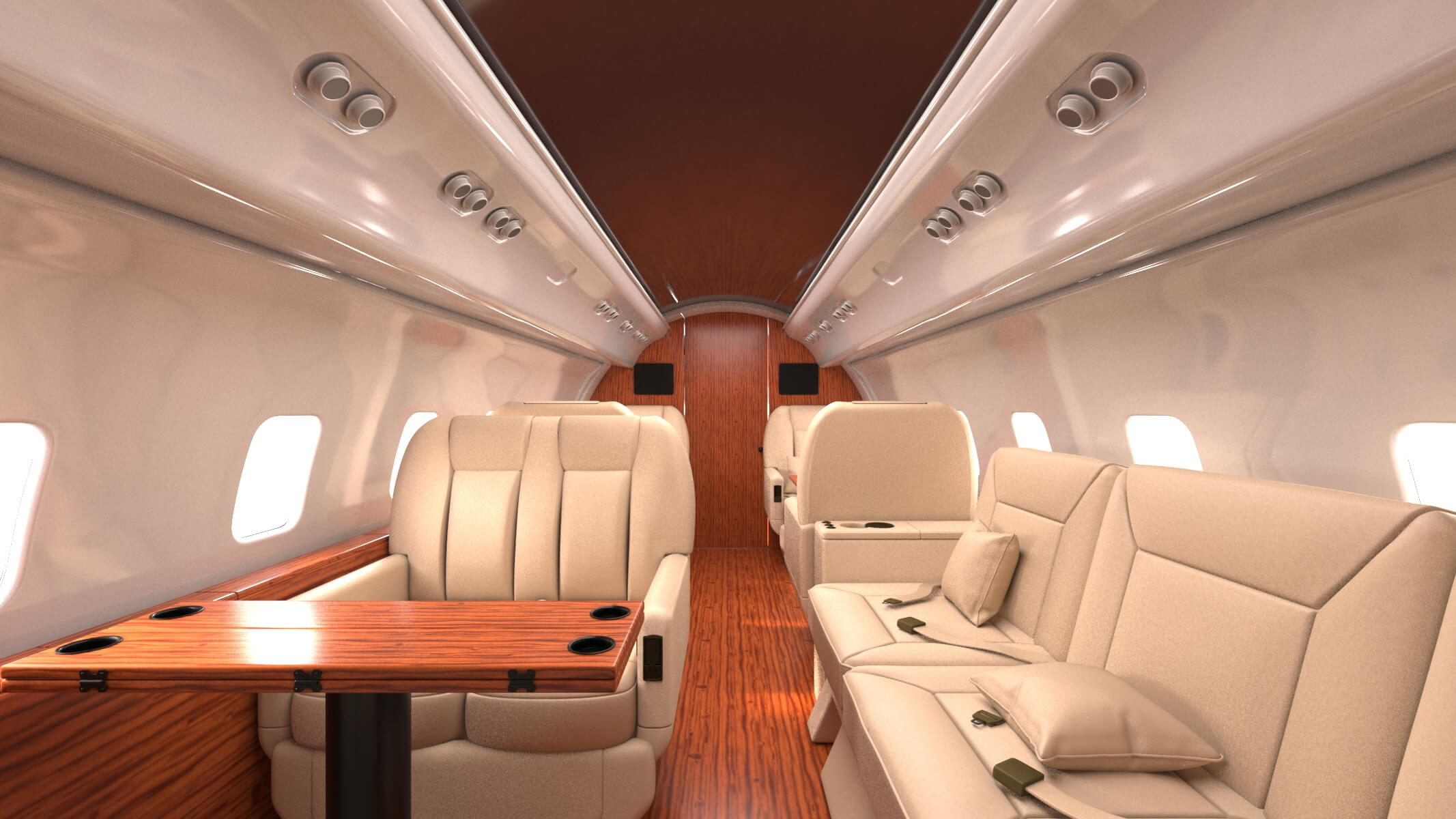 Bombardier Challenger 600 - 3D Model by frezzy