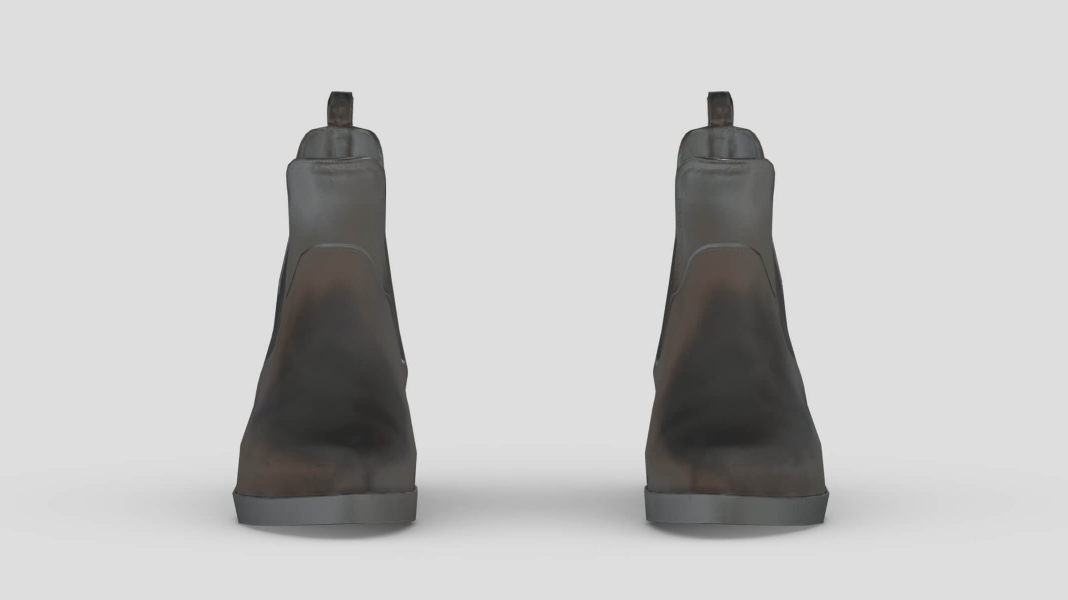 Boots Low Poly - 3D Model by frezzy