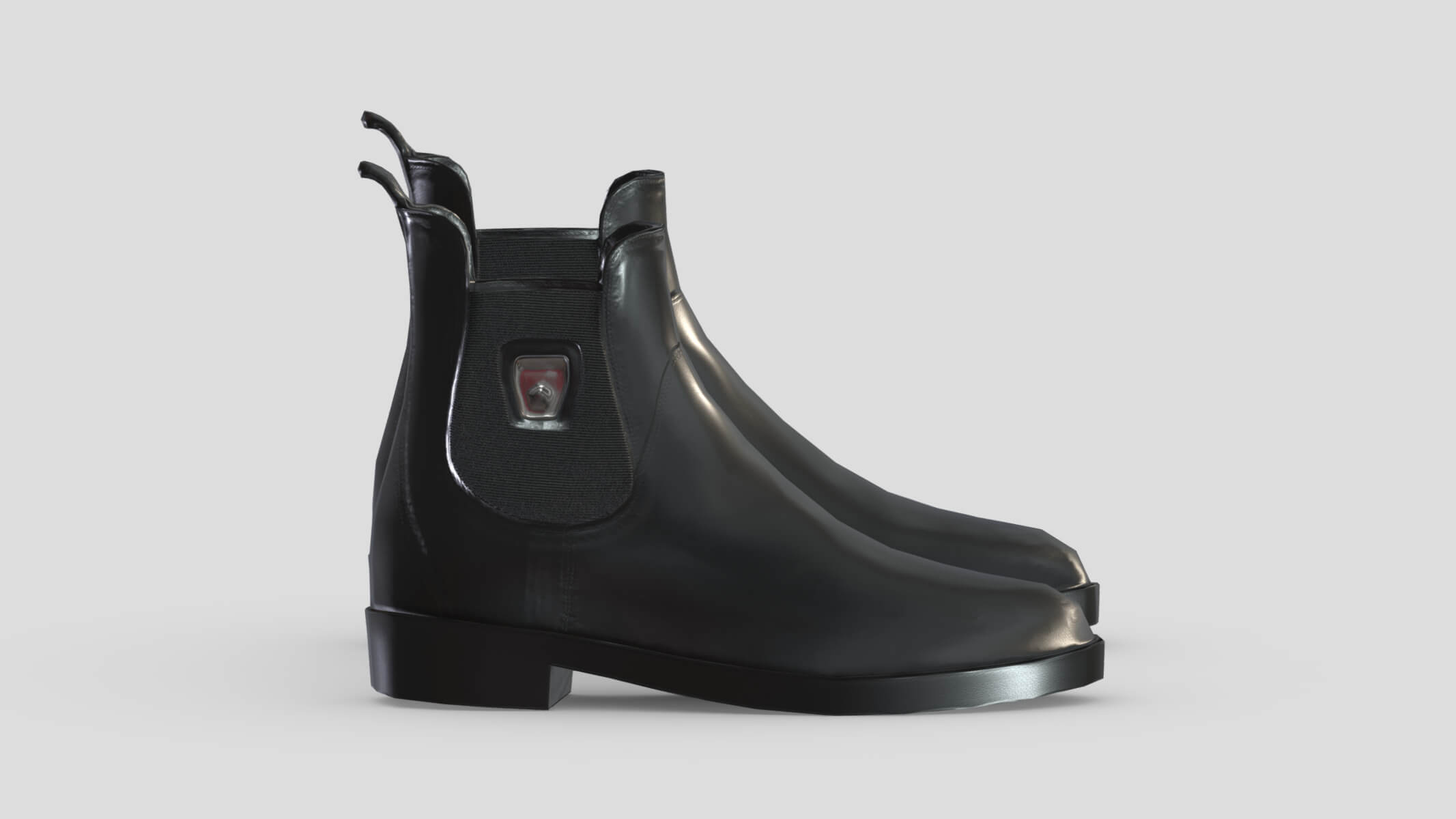 Boots Low Poly - 3D Model by frezzy