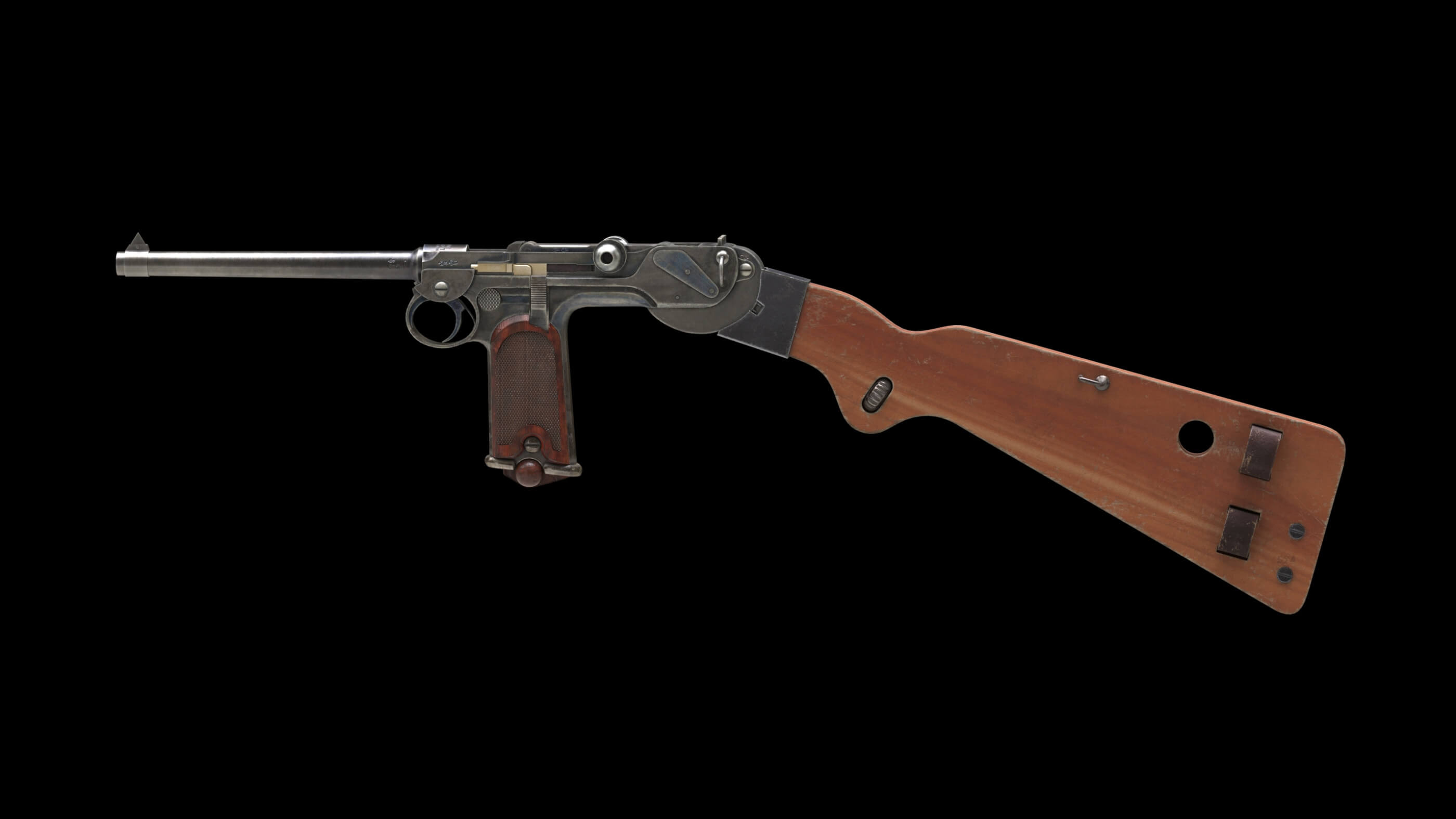 Borchardt C-93 3D Model by frezzy