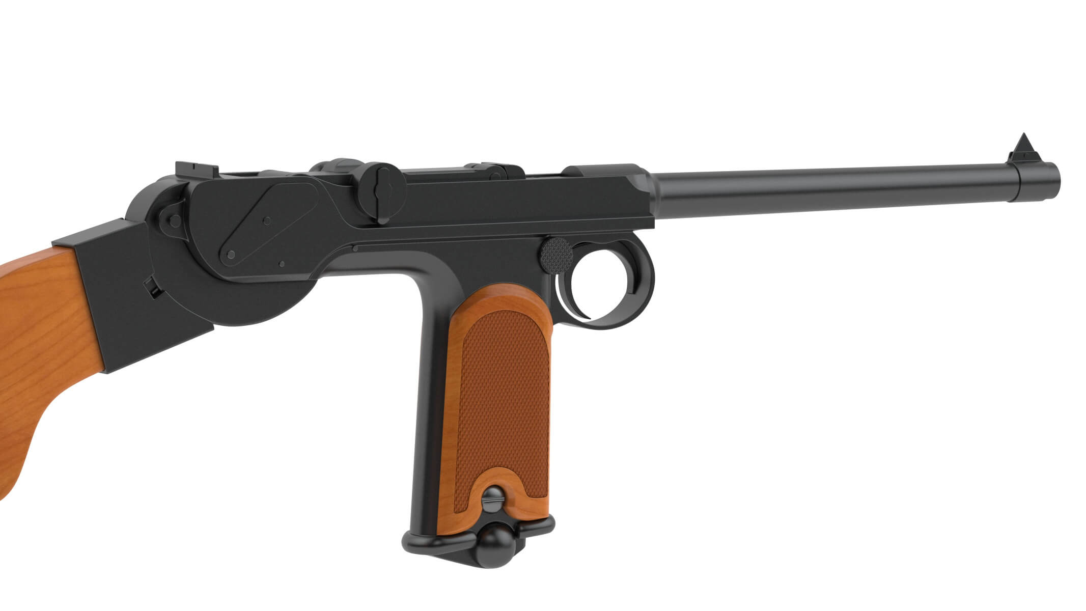 Borchardt C-93 3D Model by frezzy