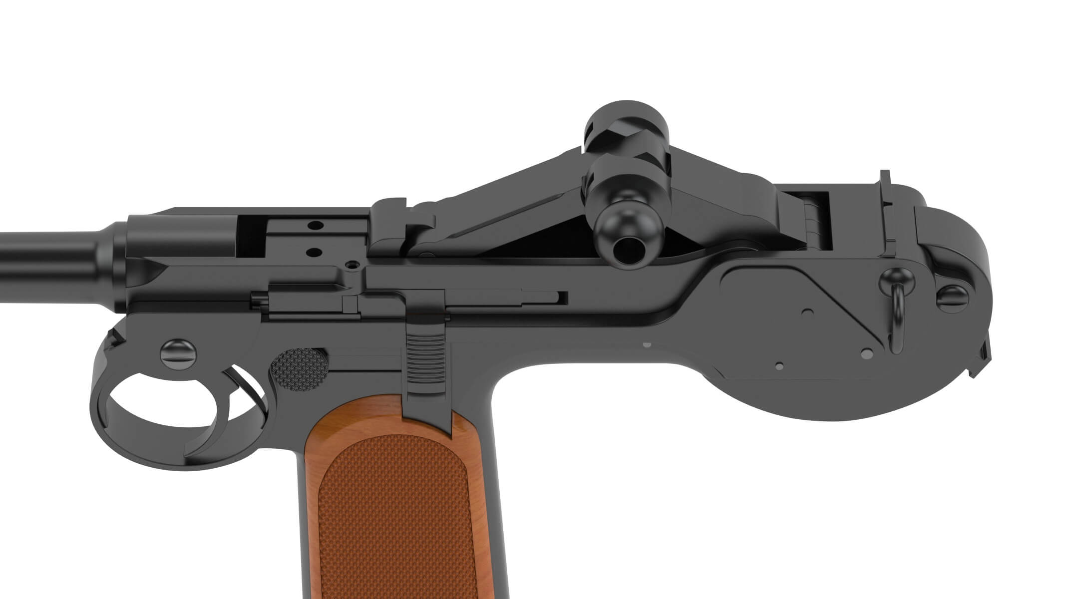 Borchardt C-93 3D Model by frezzy