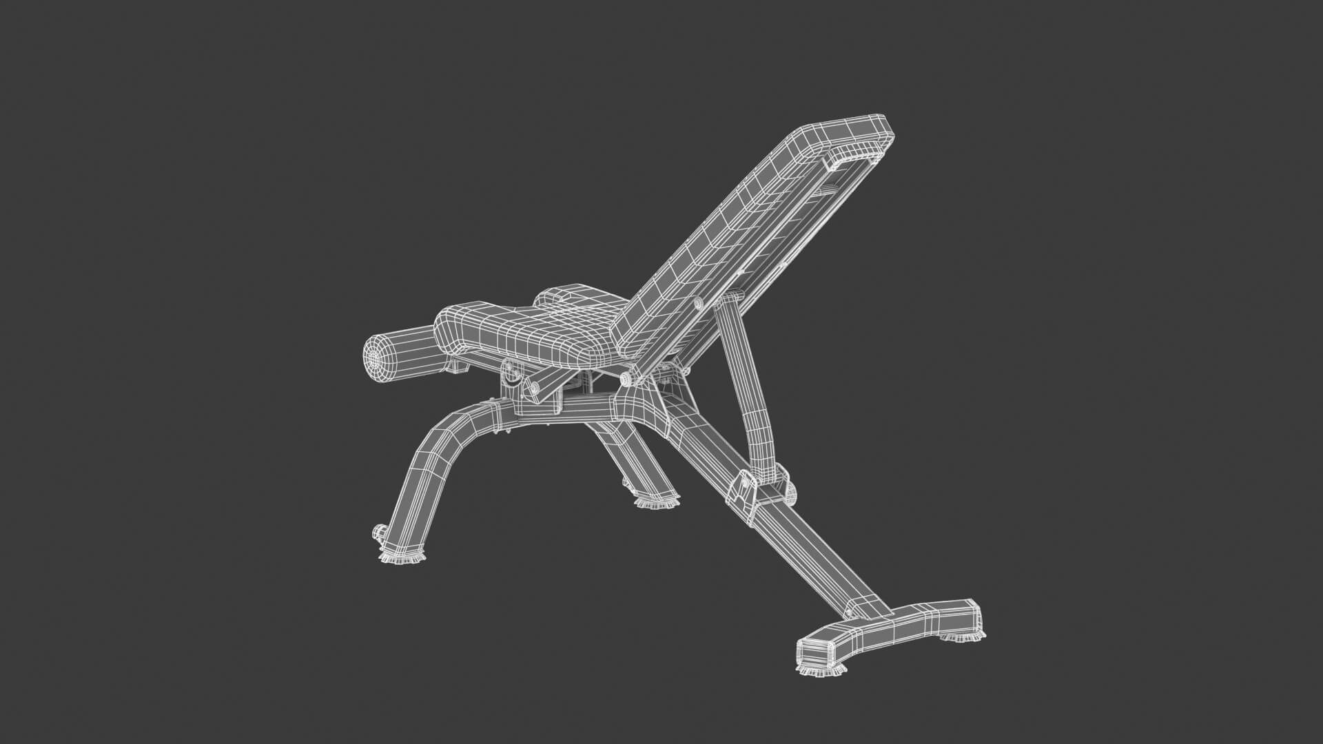 Bowflex 5.1S Stowable Bench - 3D Model by frezzy
