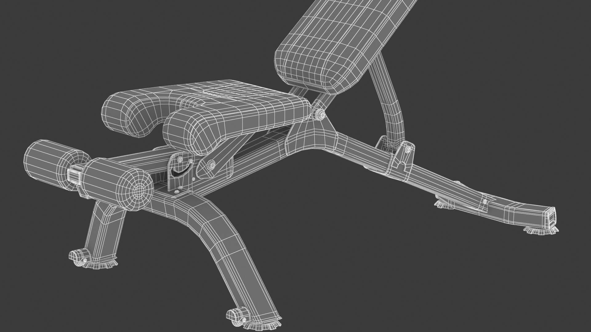 Bowflex 5.1S Stowable Bench - 3D Model by frezzy