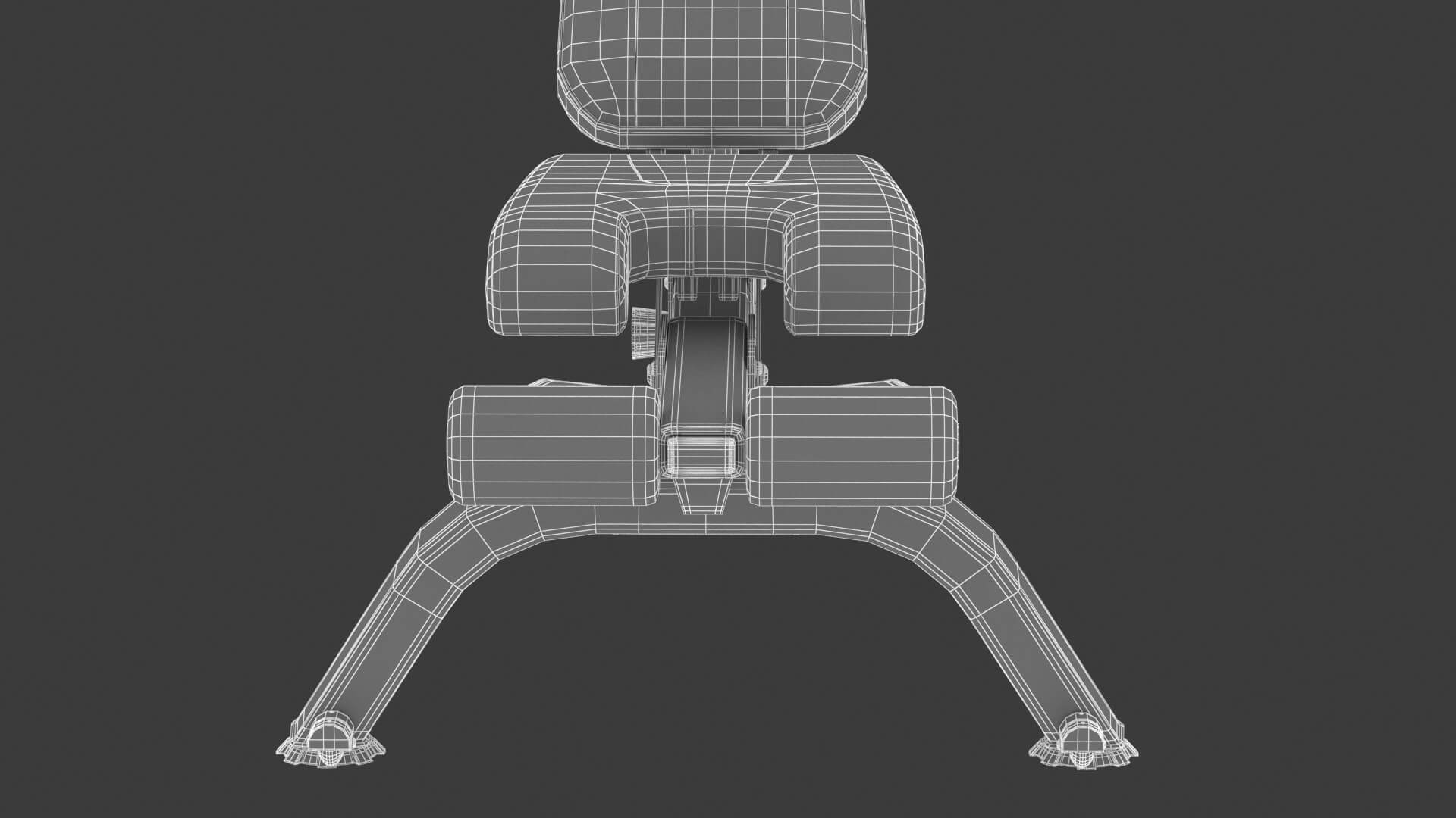 Bowflex 5.1S Stowable Bench - 3D Model by frezzy