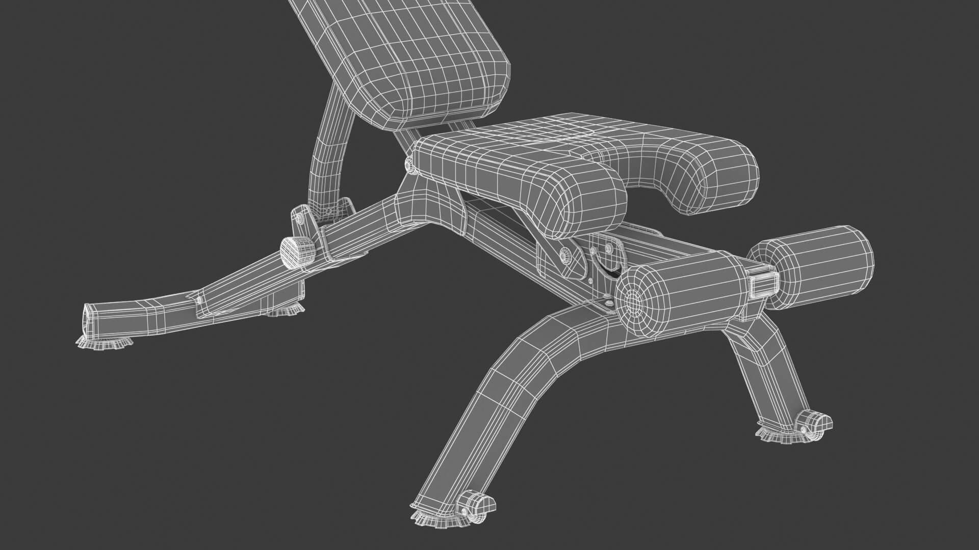 Bowflex 5.1S Stowable Bench - 3D Model by frezzy