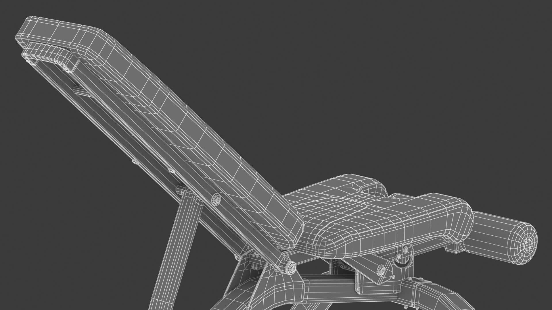 Bowflex 5.1S Stowable Bench - 3D Model by frezzy