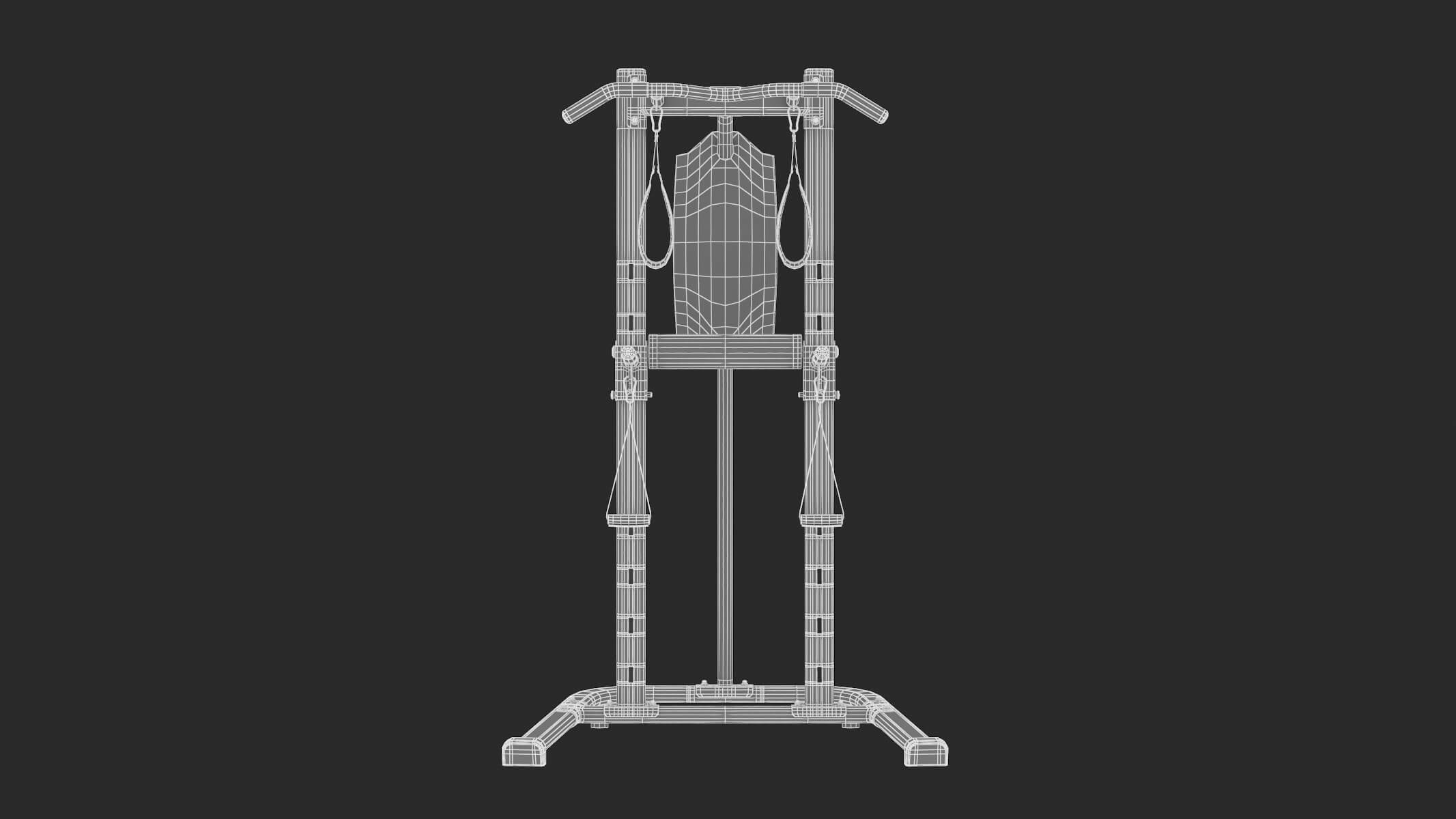 Bowflex BodyTower - 3D Model by frezzy