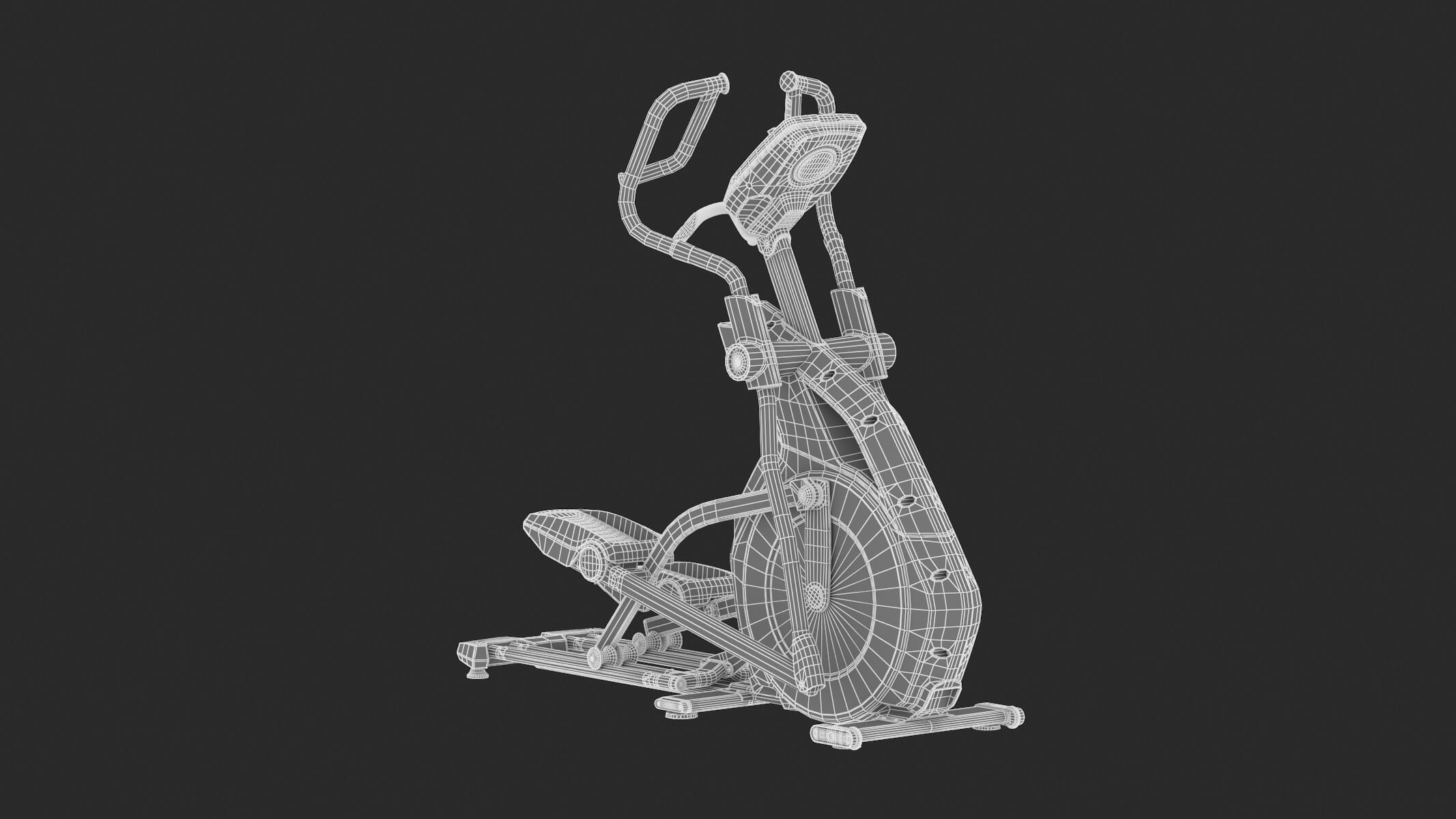 Bowflex BXE326 Elliptical - 3D Model by frezzy