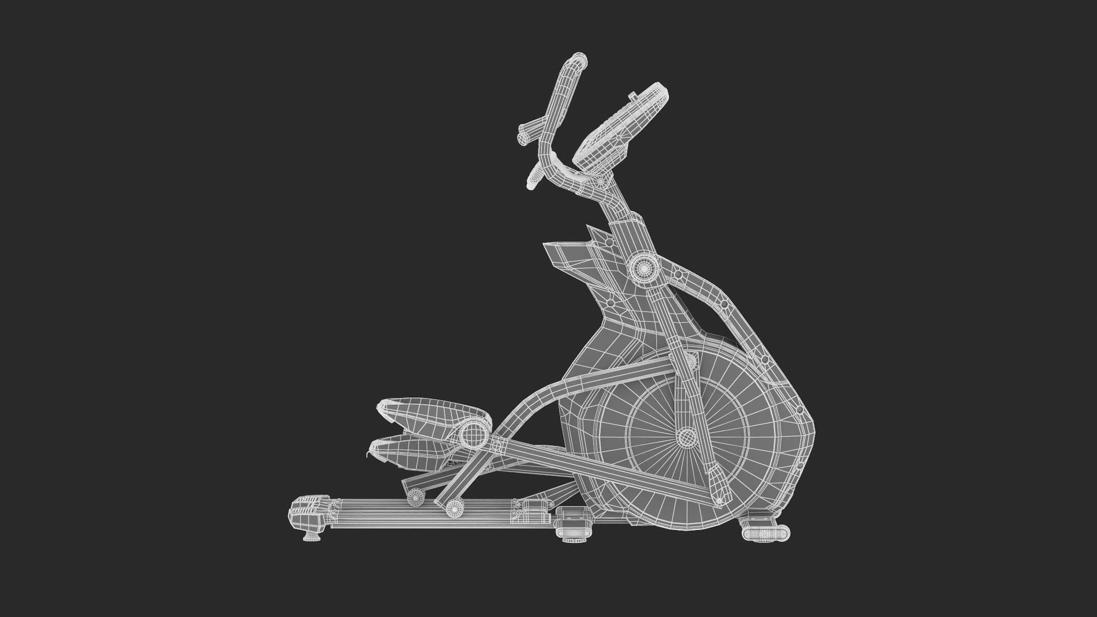 Bowflex BXE326 Elliptical - 3D Model by frezzy