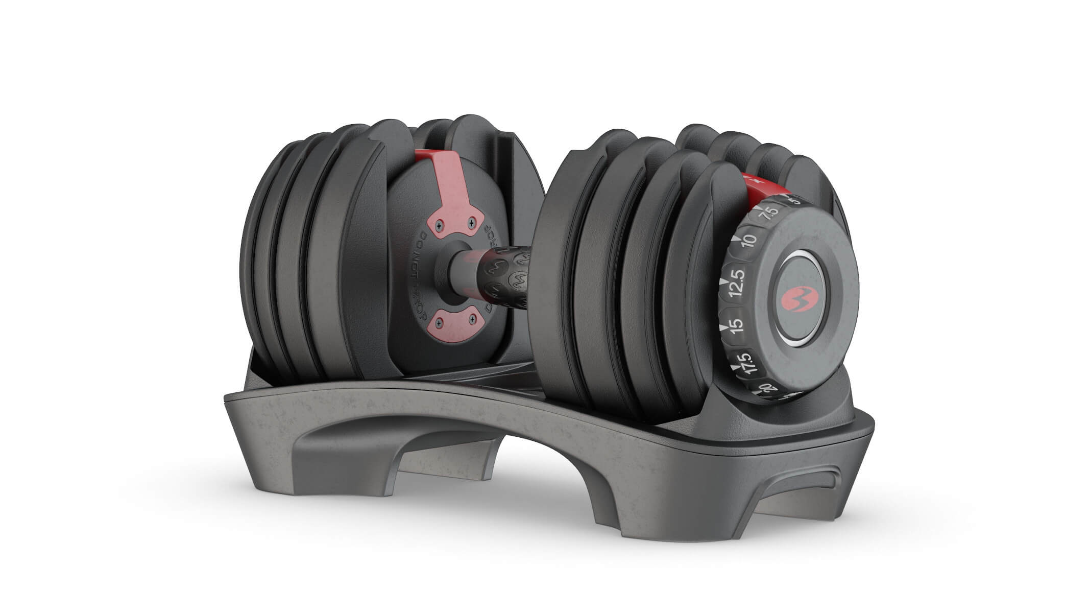 Bowflex Selecttech 552i Dumbbells - 3D Model by frezzy