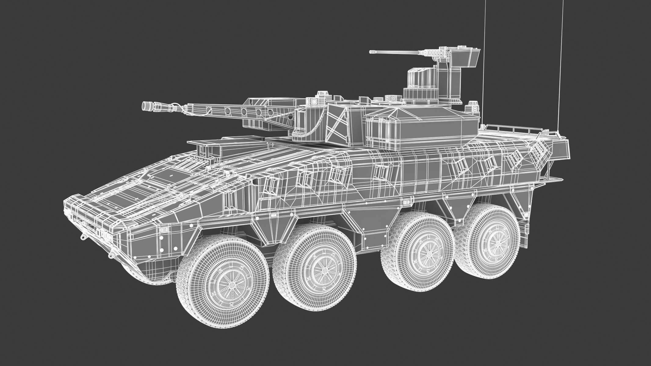 Boxer MRAV - 3D Model by frezzy