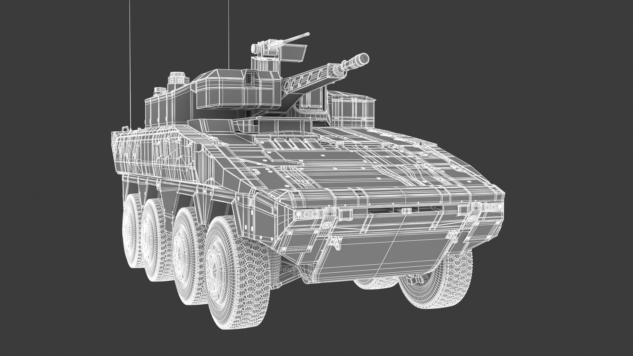 Boxer MRAV - 3D Model by frezzy