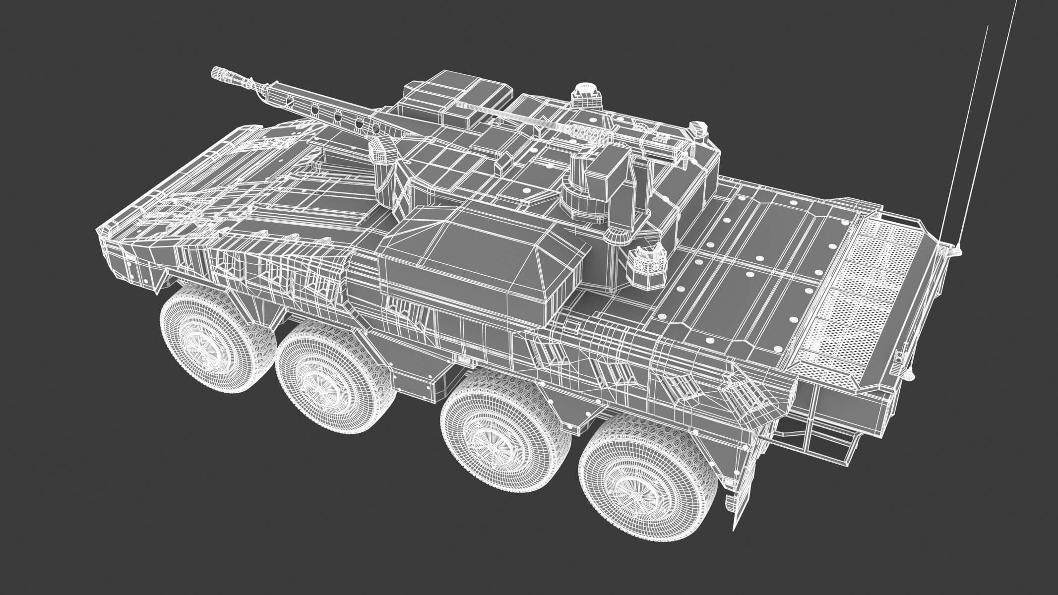 Boxer MRAV - 3D Model by frezzy