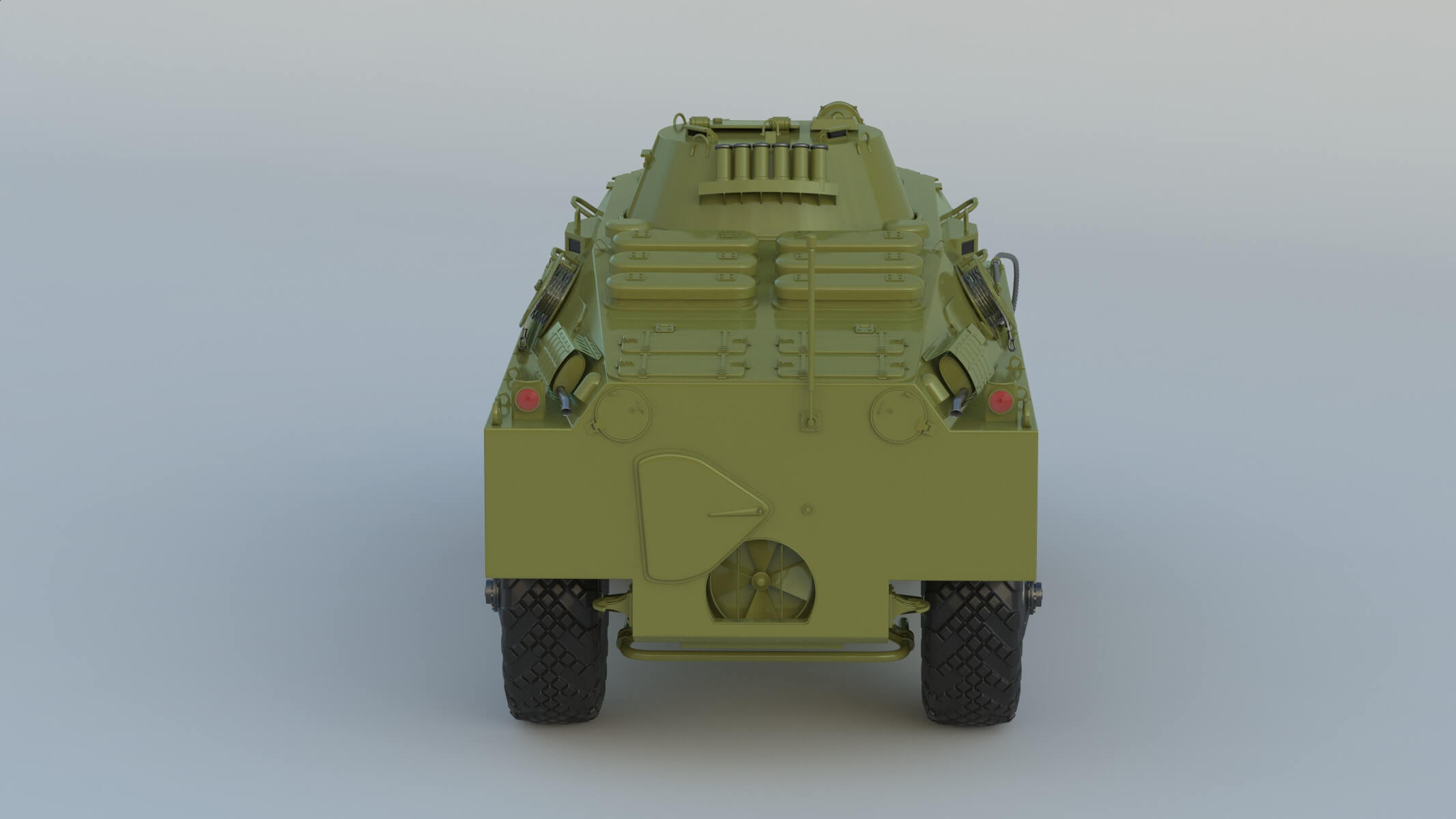 BRDM-2 3D Model by frezzy