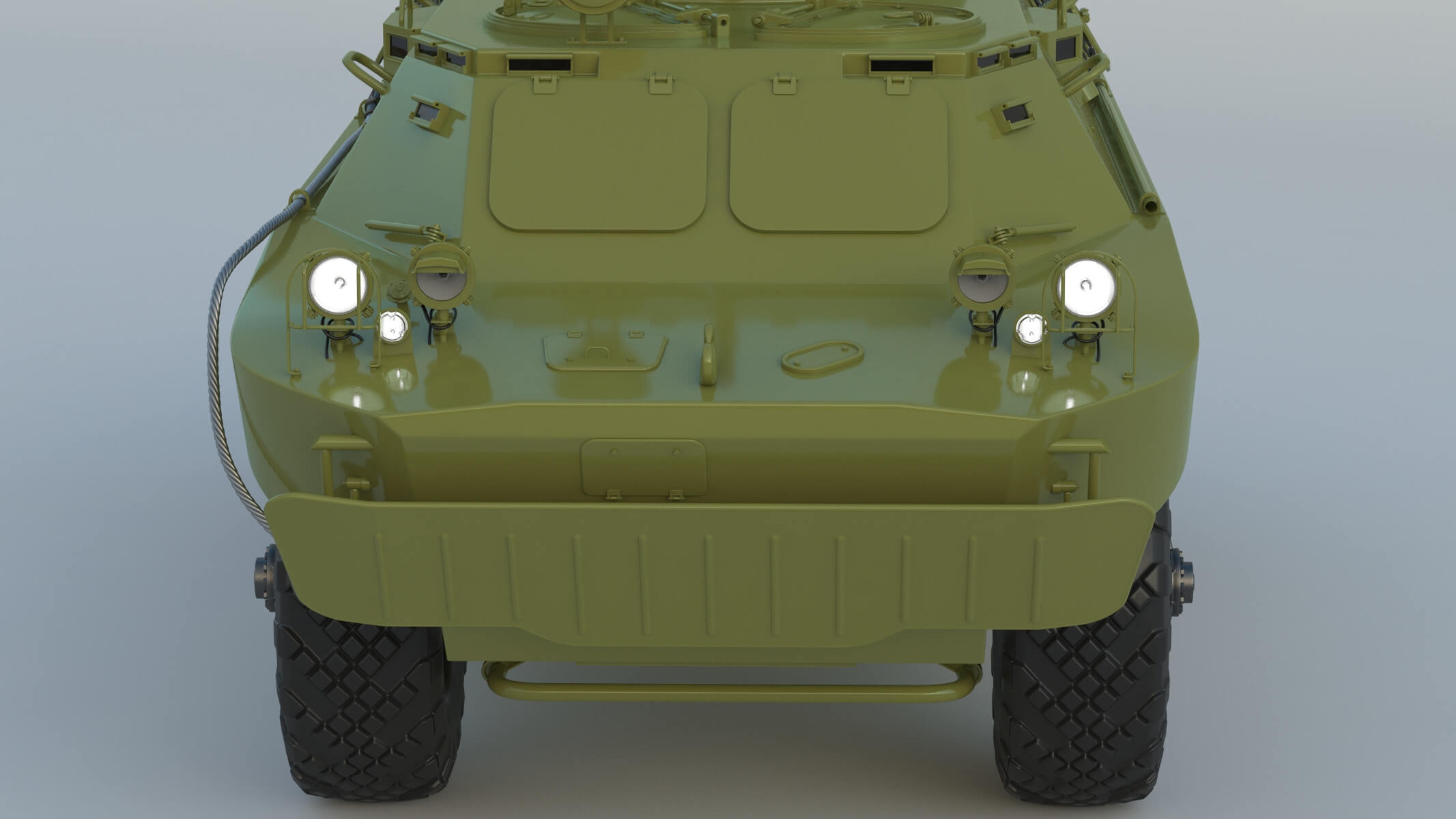 BRDM-2 3D Model by frezzy