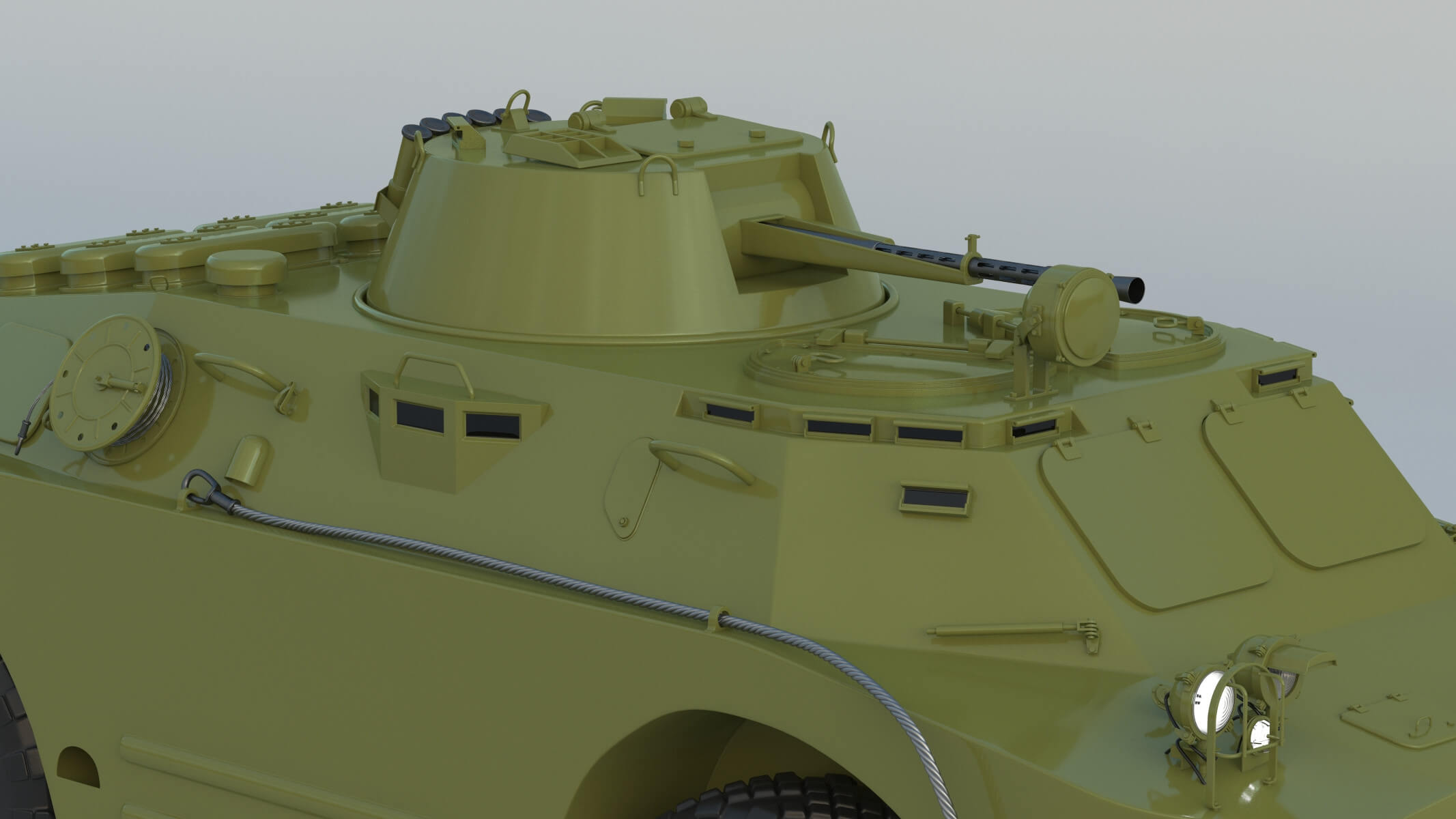 BRDM-2 3D Model by frezzy