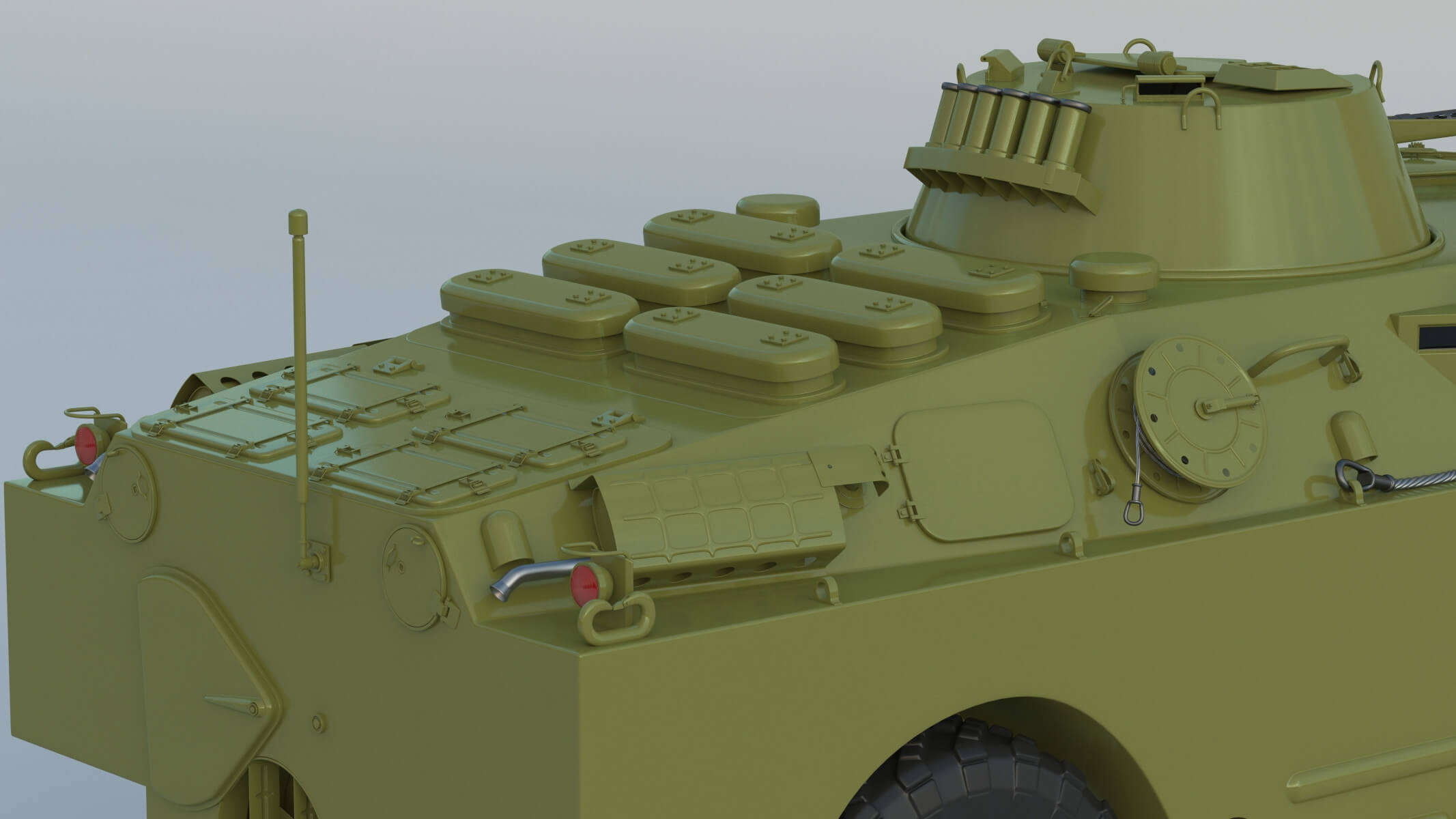 BRDM-2 3D Model by frezzy
