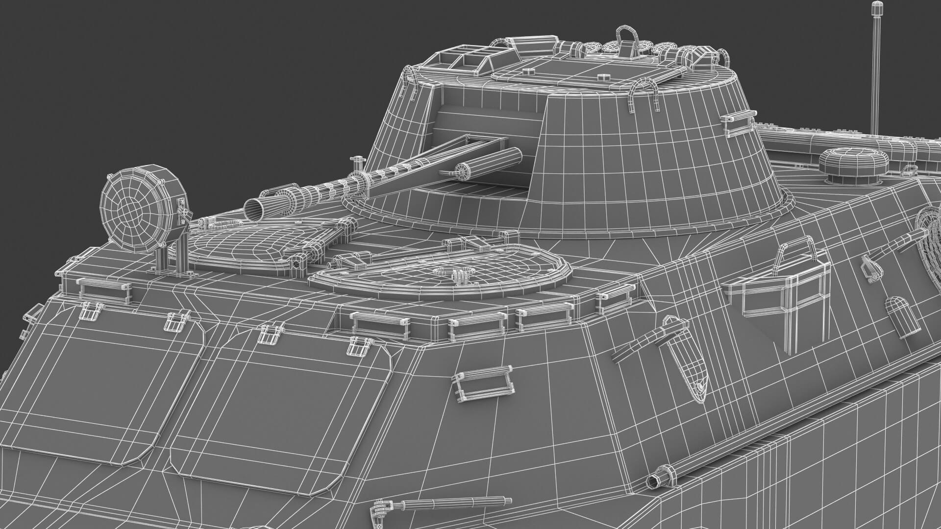 BRDM-2 3D Model by frezzy