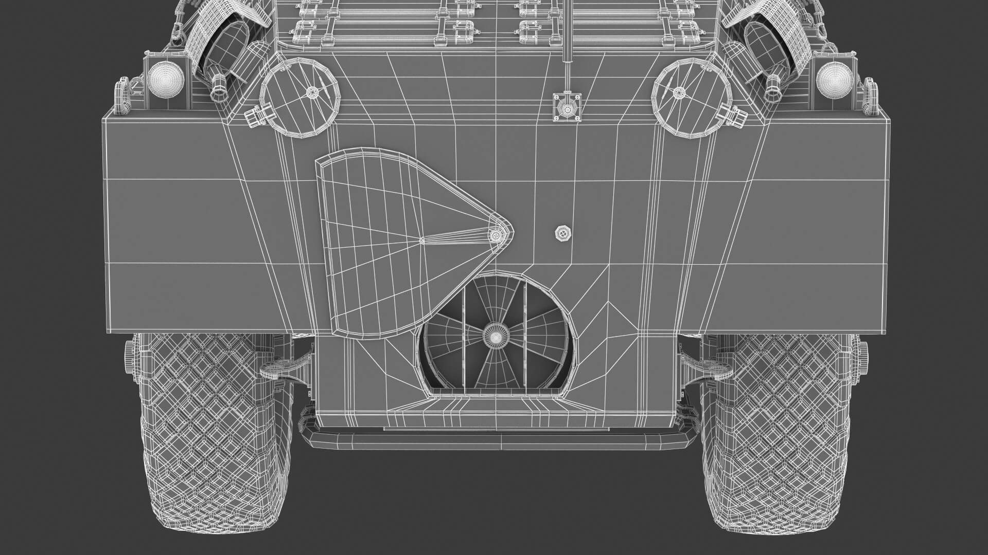 BRDM-2 3D Model by frezzy