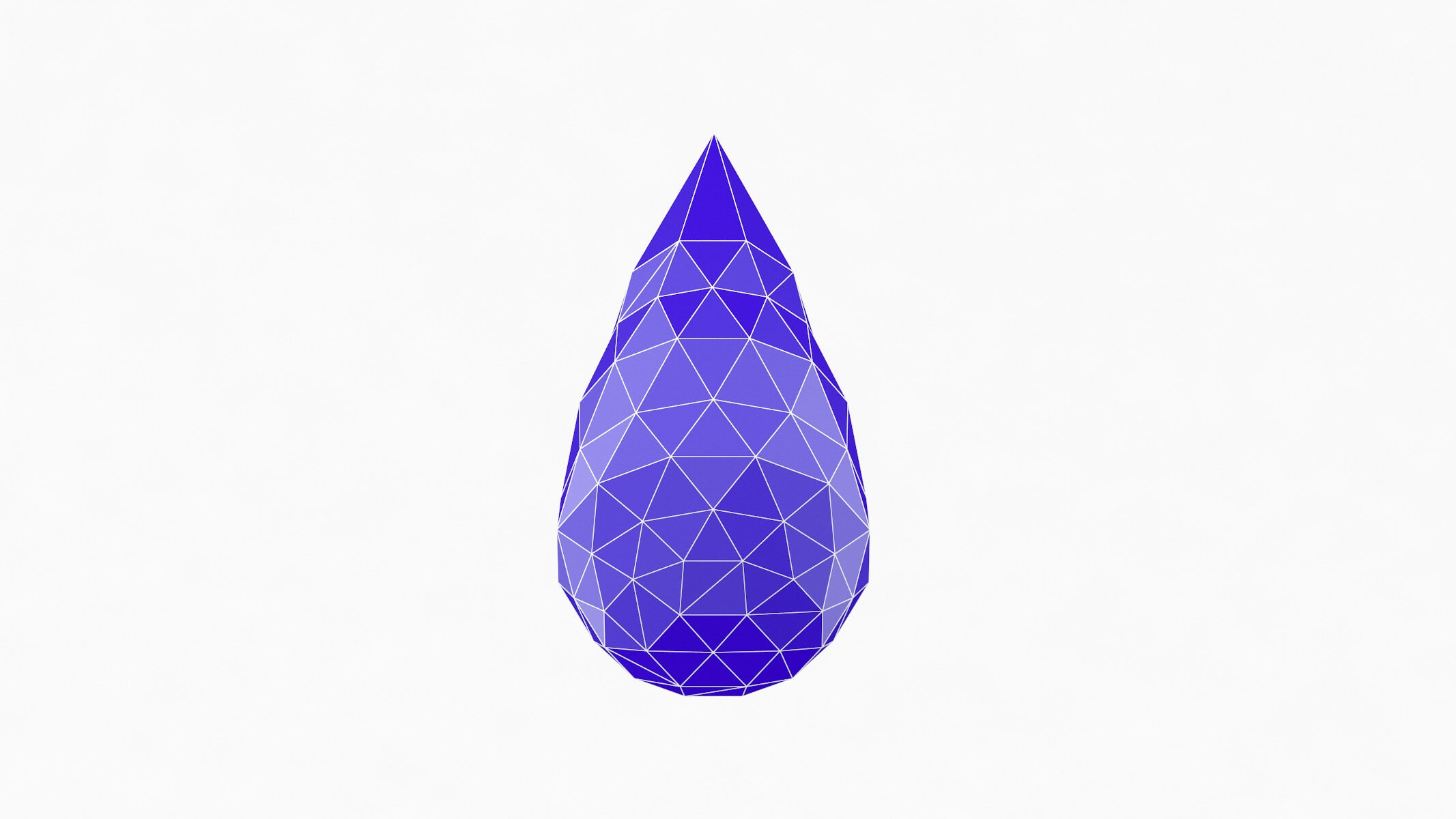Briolette Gemstone - 3D Model by frezzy