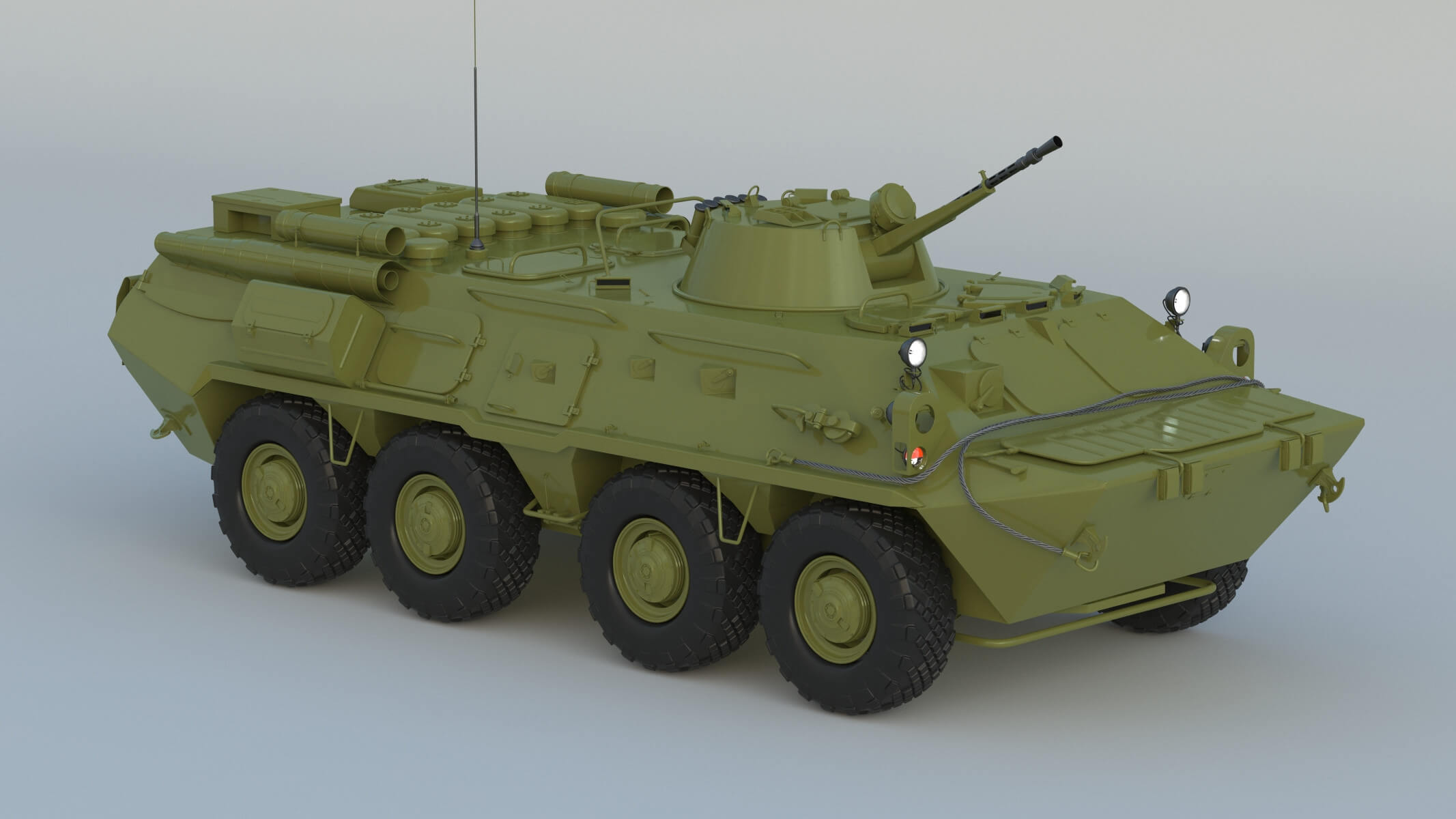 BTR 82A - 3D Model by frezzy