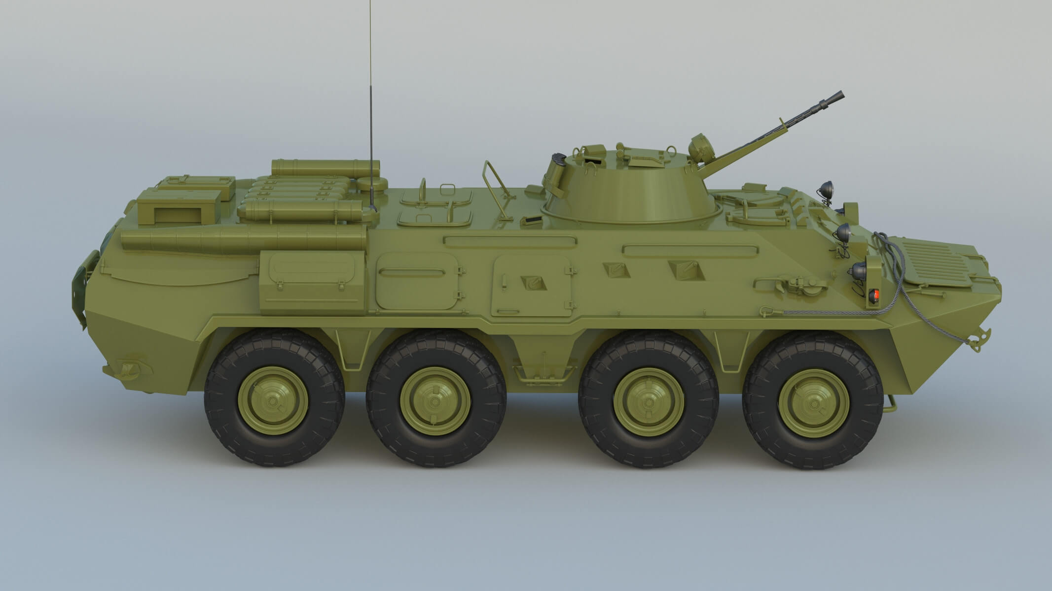 BTR 82A - 3D Model by frezzy