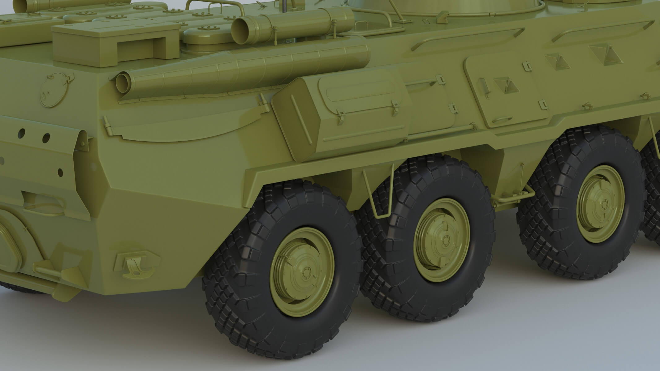 BTR 82A - 3D Model by frezzy