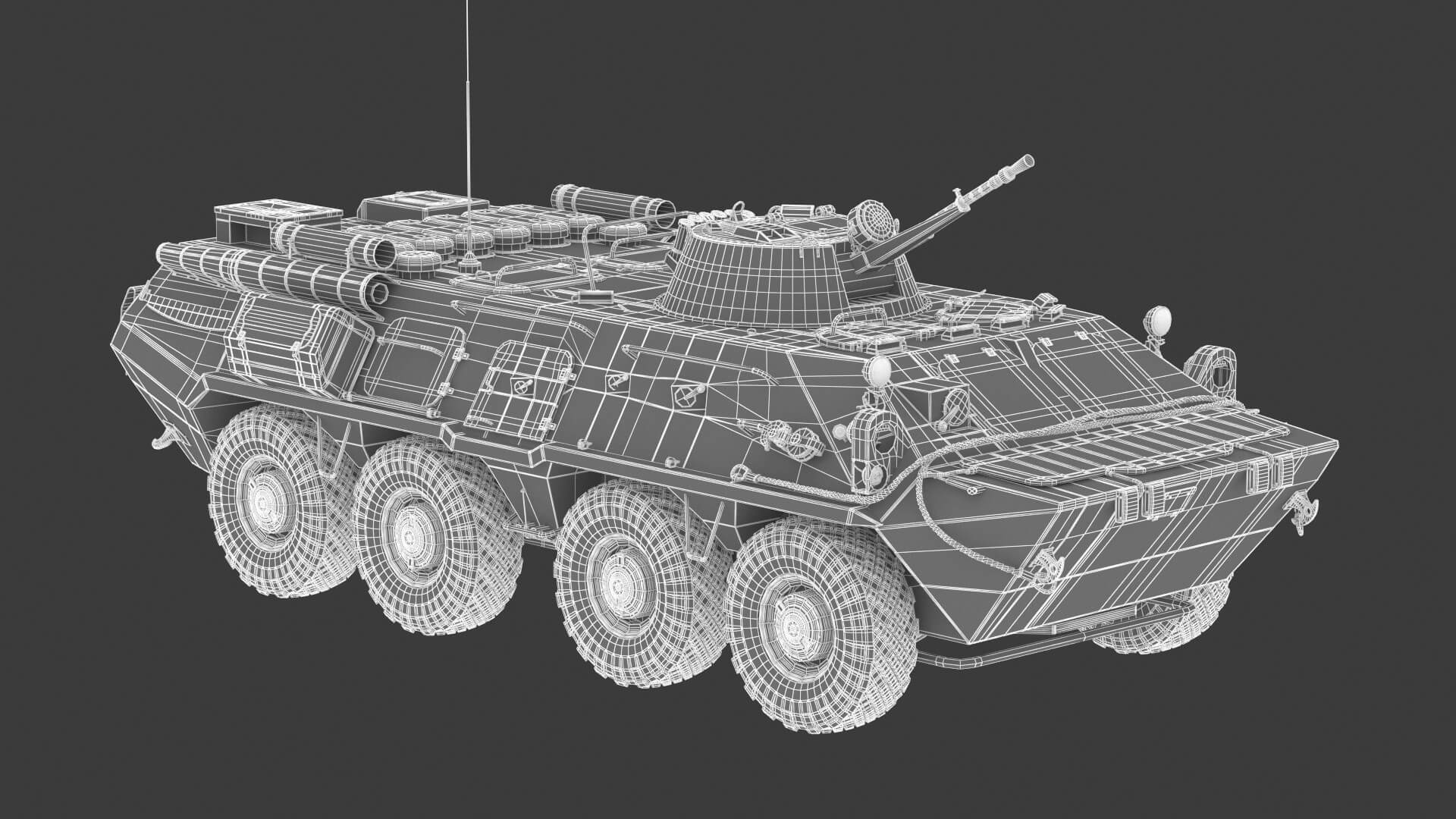 BTR 82A - 3D Model by frezzy