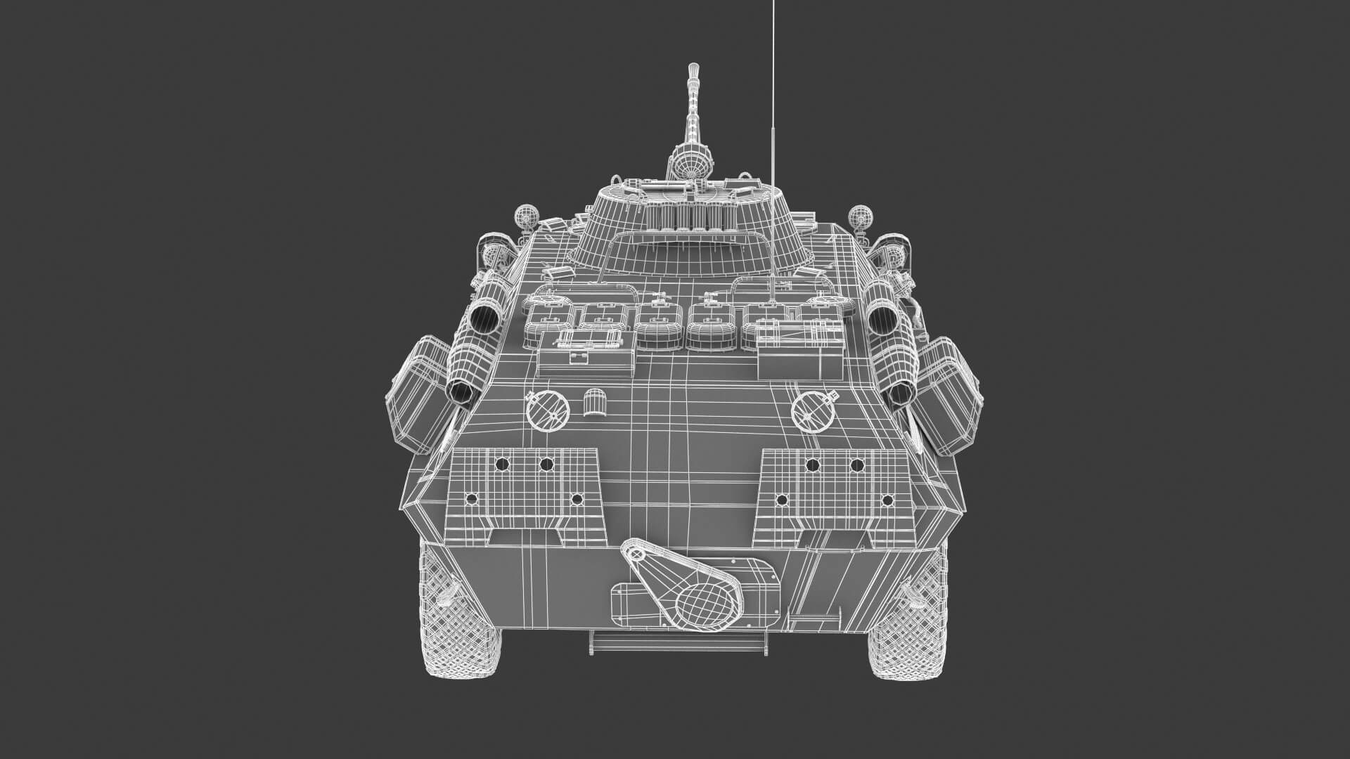 BTR 82A - 3D Model by frezzy