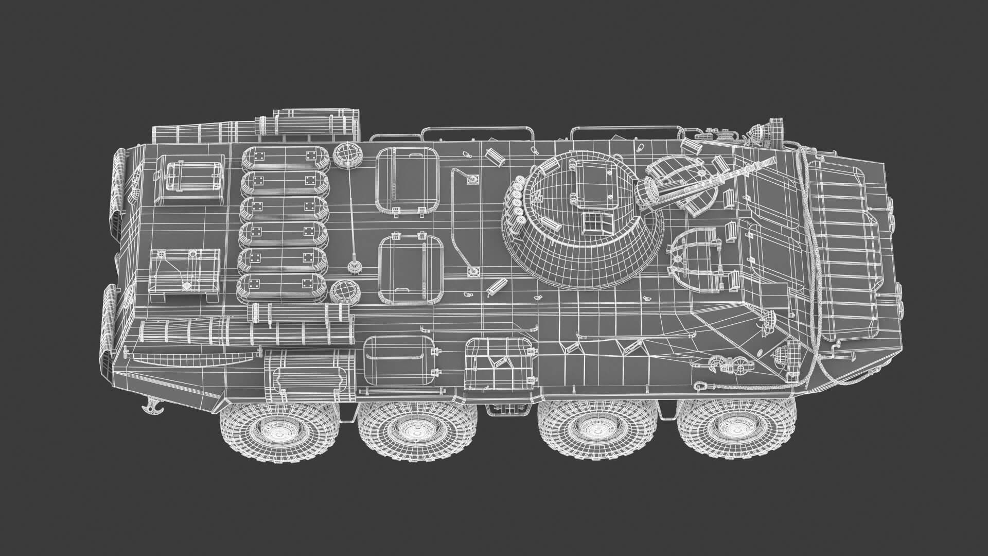 BTR 82A - 3D Model by frezzy