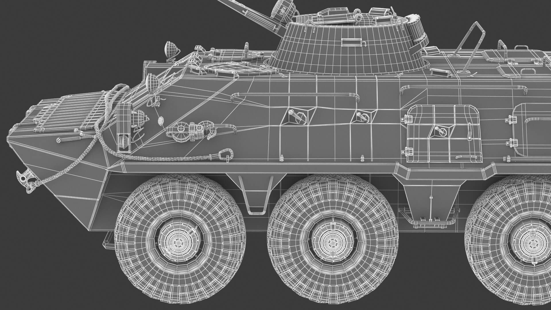 BTR 82A - 3D Model by frezzy