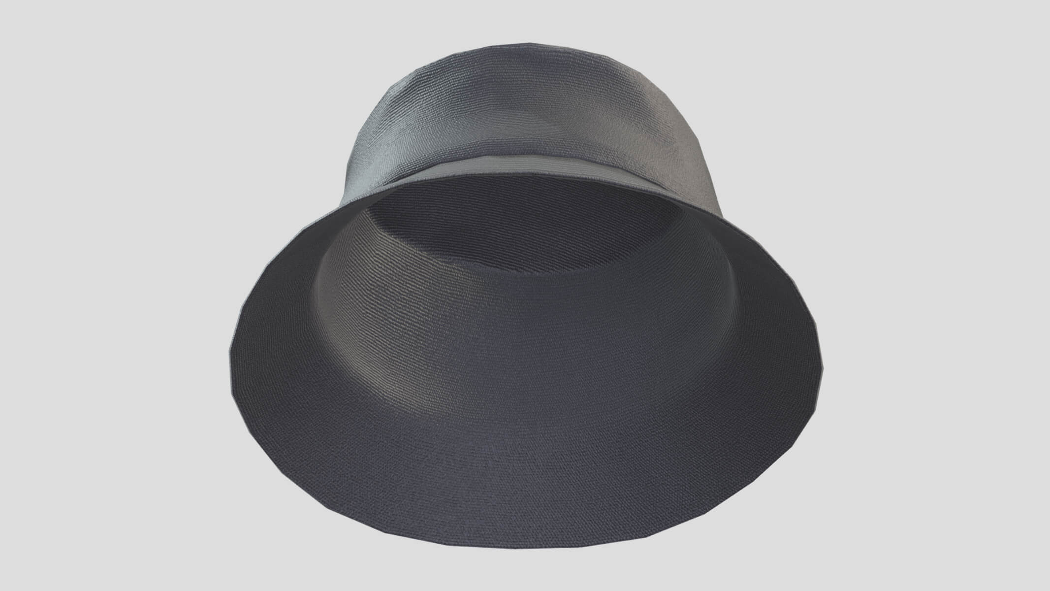 Bucket Hat Low Poly - 3D Model by frezzy