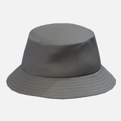 Bucket Hat Low Poly - 3D Model by frezzy