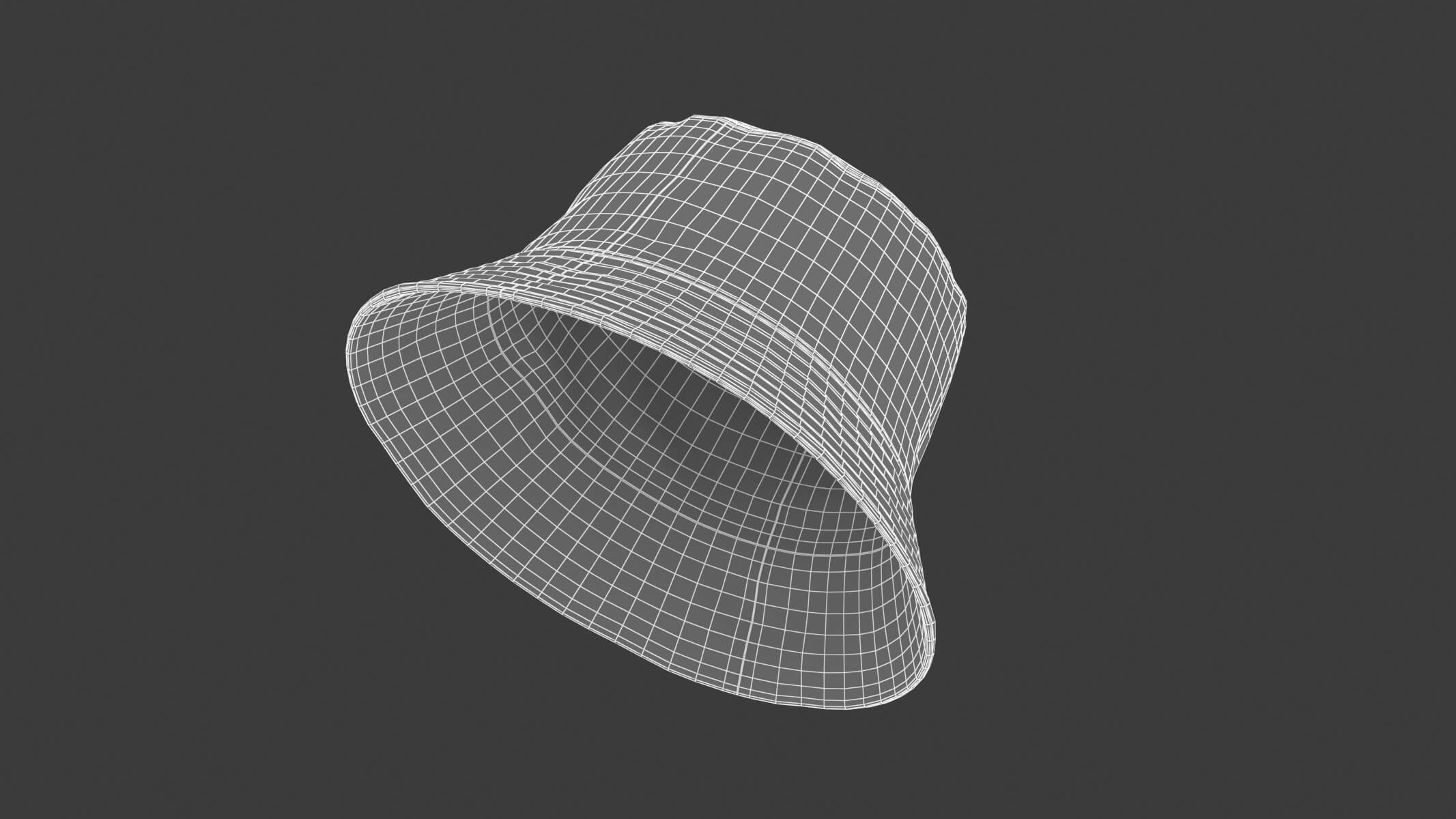 Bucket Hat - 3D Model by frezzy